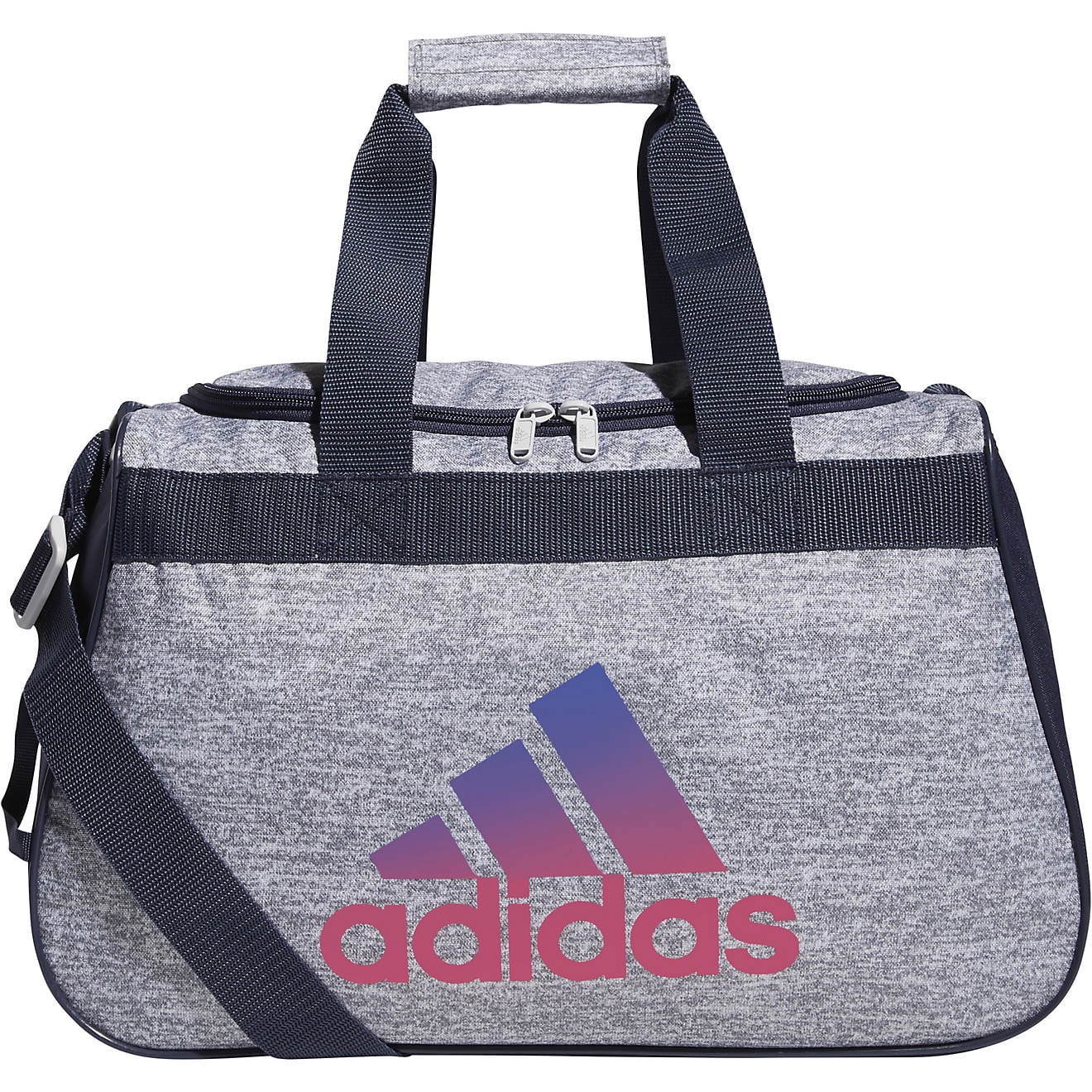 Adidas Diablo Small Duffel, Jersey Grey/Shadow Navy/Blue Rush, One Size ...