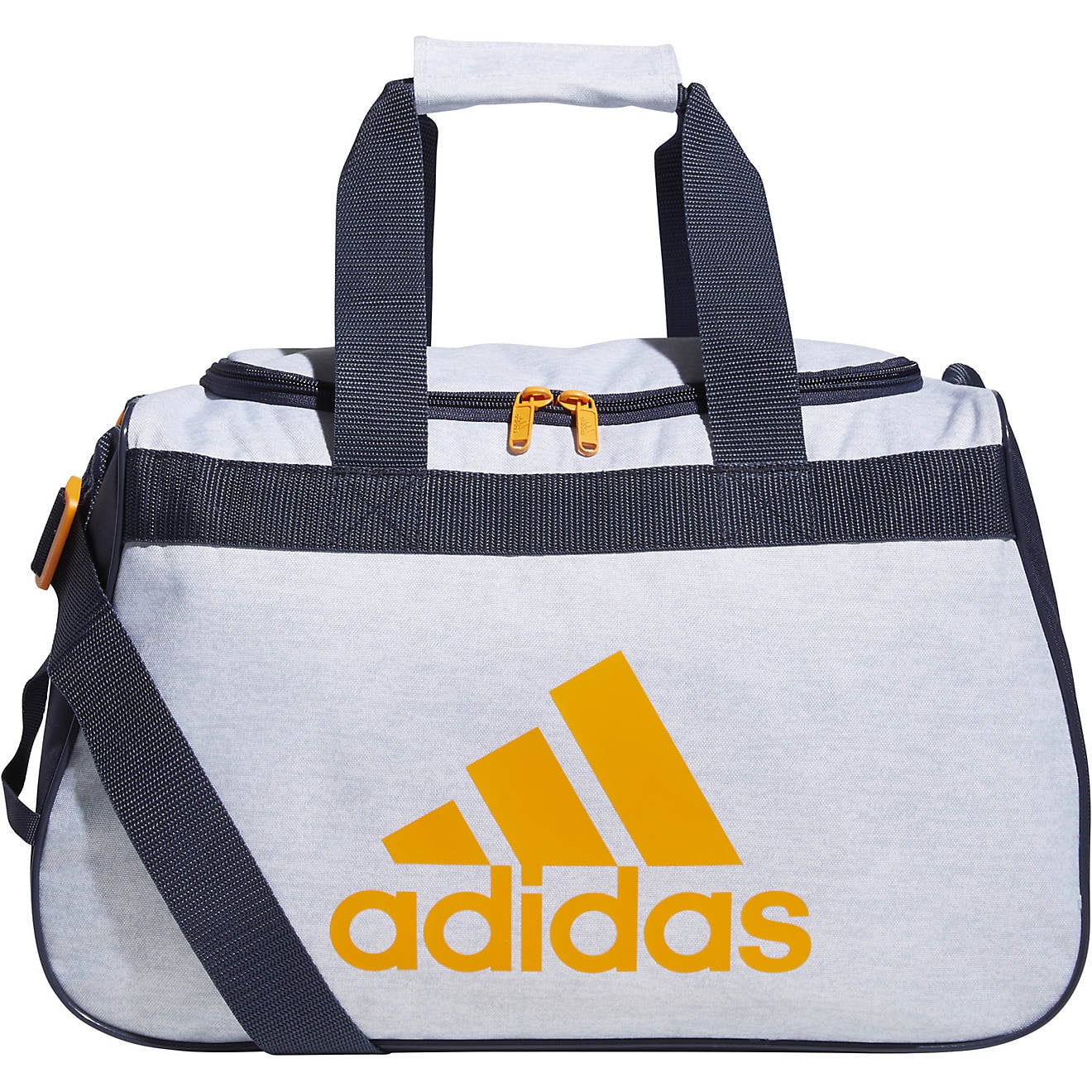 Adidas Diablo Small Duffel, Jersey White/Shadow Navy/Orange Rush, One ...
