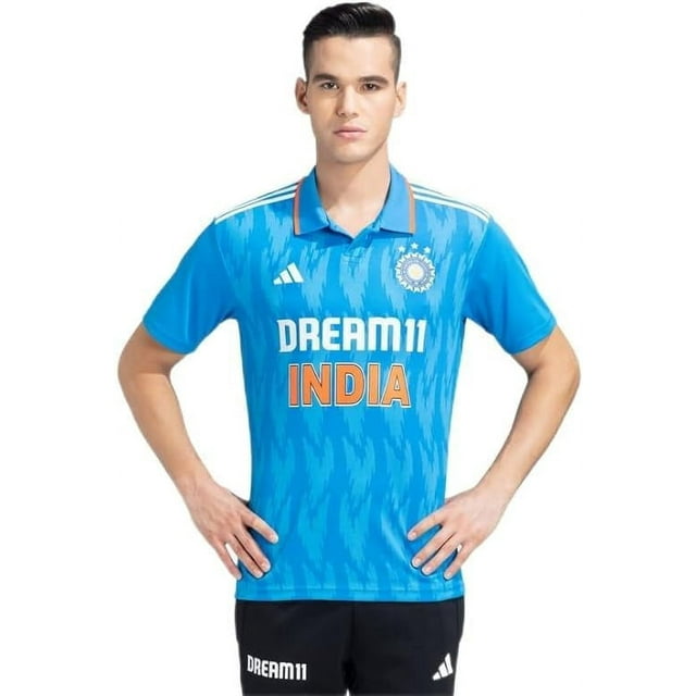 Adidas Dream 11 India Cricket ODI Fan Jersey - Large - Walmart.com