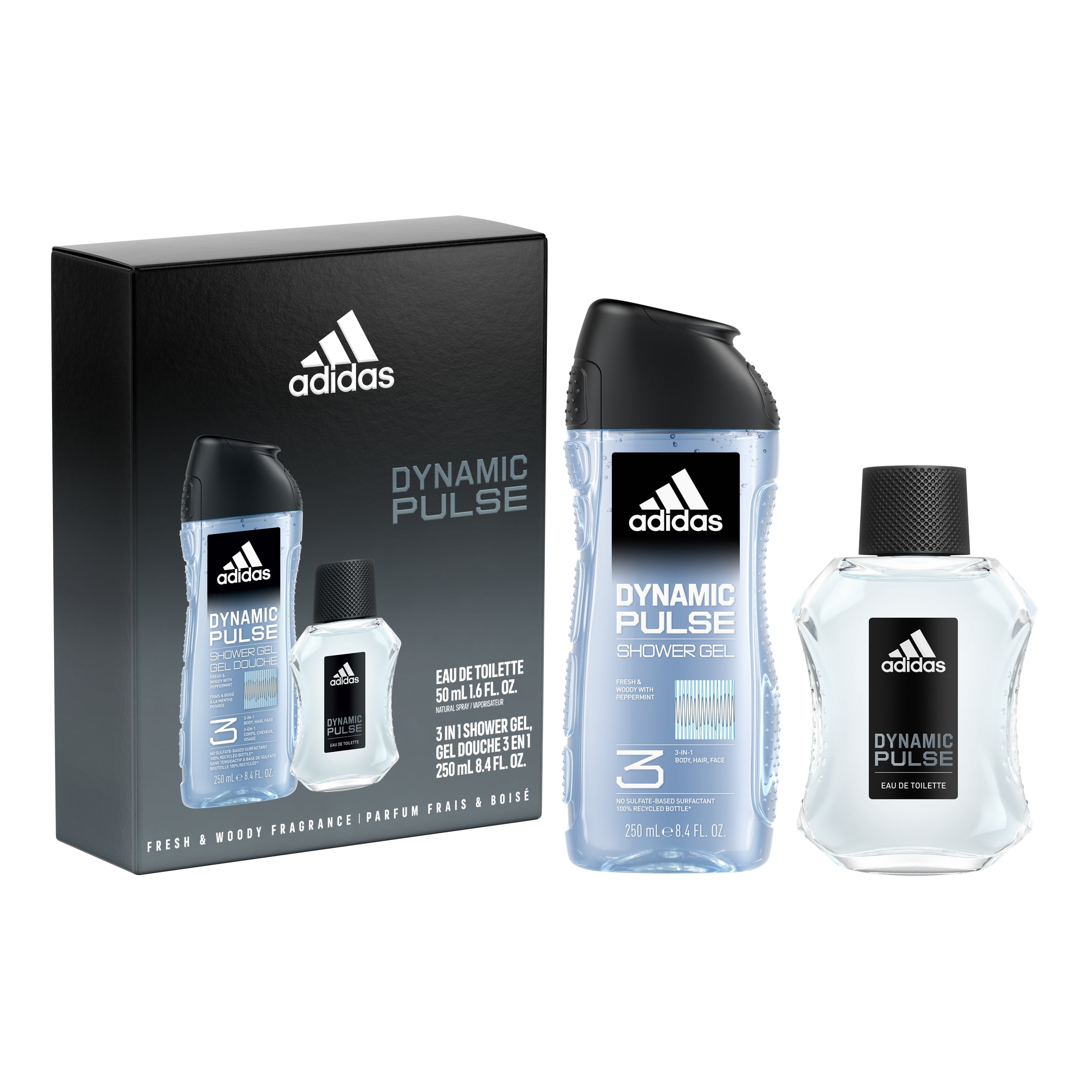 Adidas Dynamic Pulse Men's 2 Piece Holiday Giftset Includes EDT ...