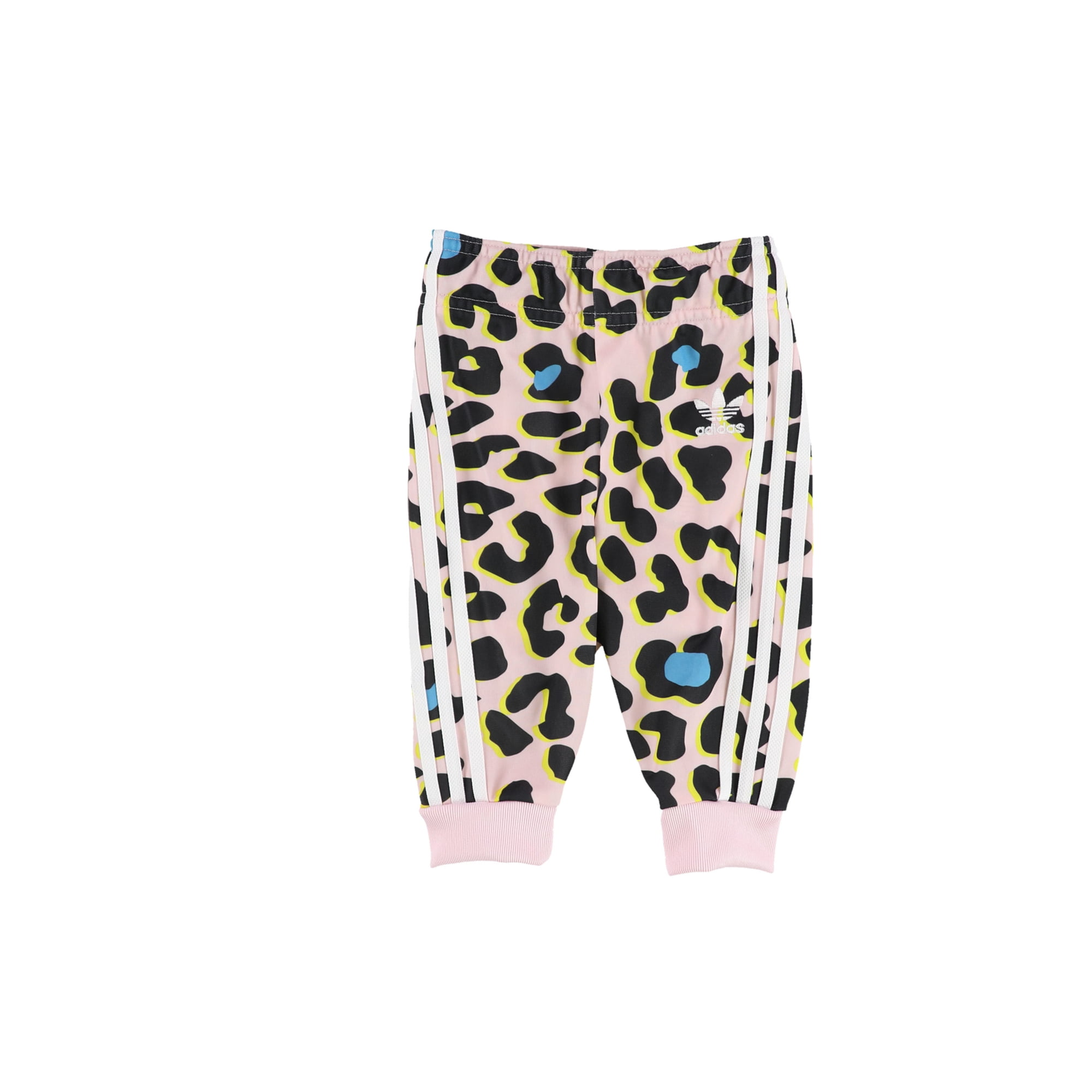 Adidas Girls Cheetah Athletic Track Pants, Pink, Infant, 9 mos ...
