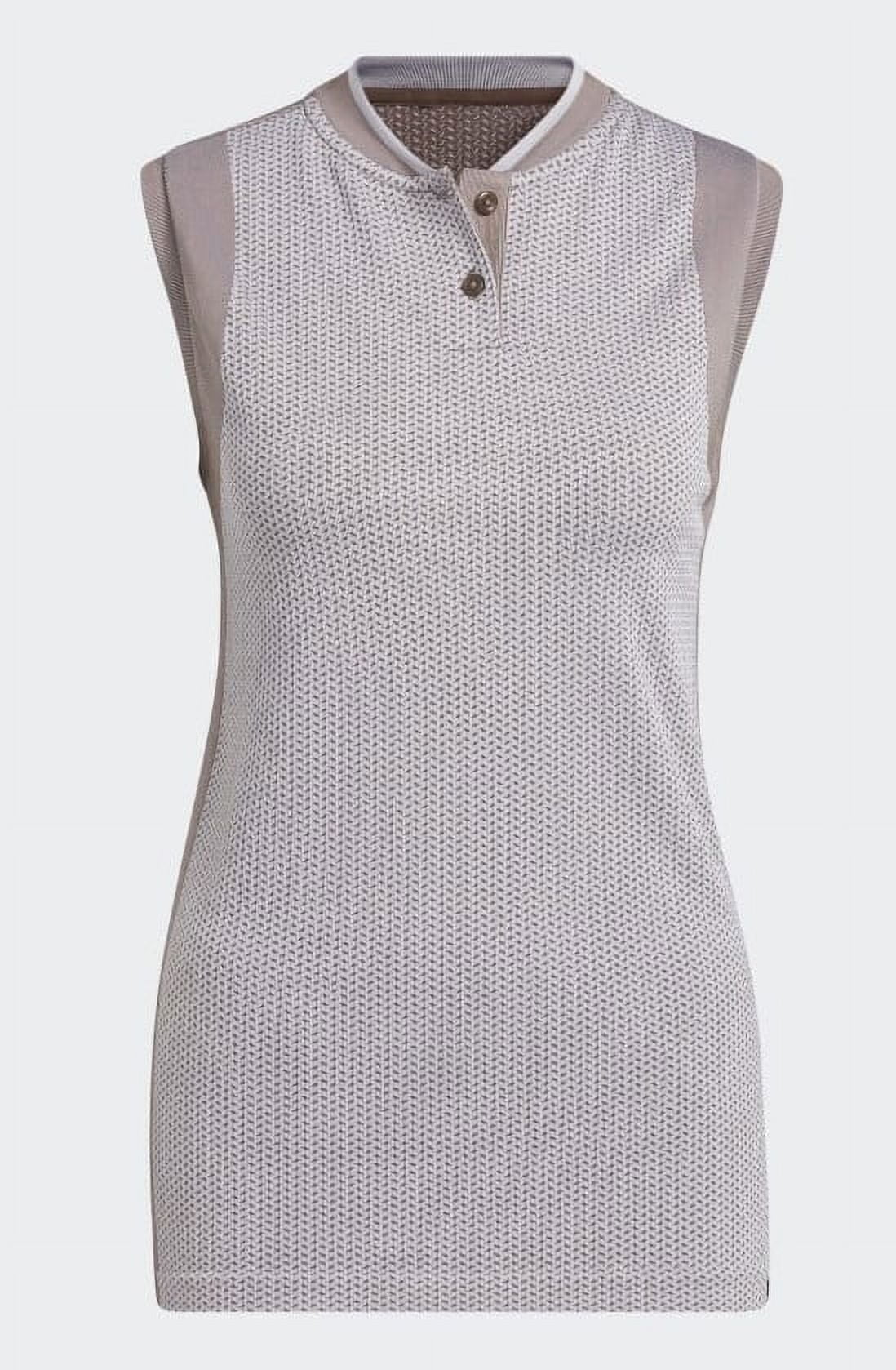 Adidas Golf Ladies Ultimate365 Tour Sleeveless Primeknit Polo - Walmart.com