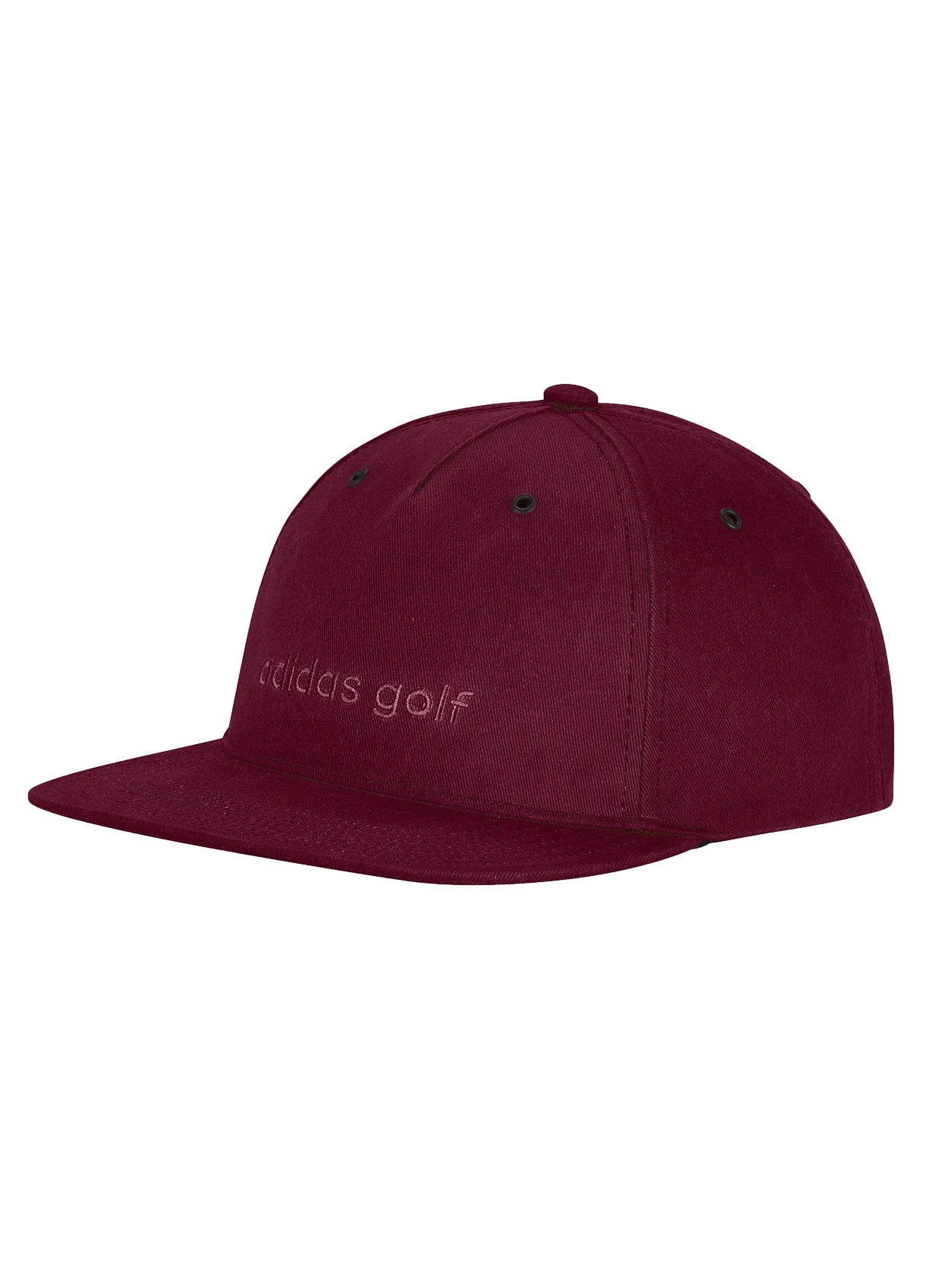 Adidas Golf Waxed Canvas Adjustable Back Strap Hat, Aurora Ruby ...