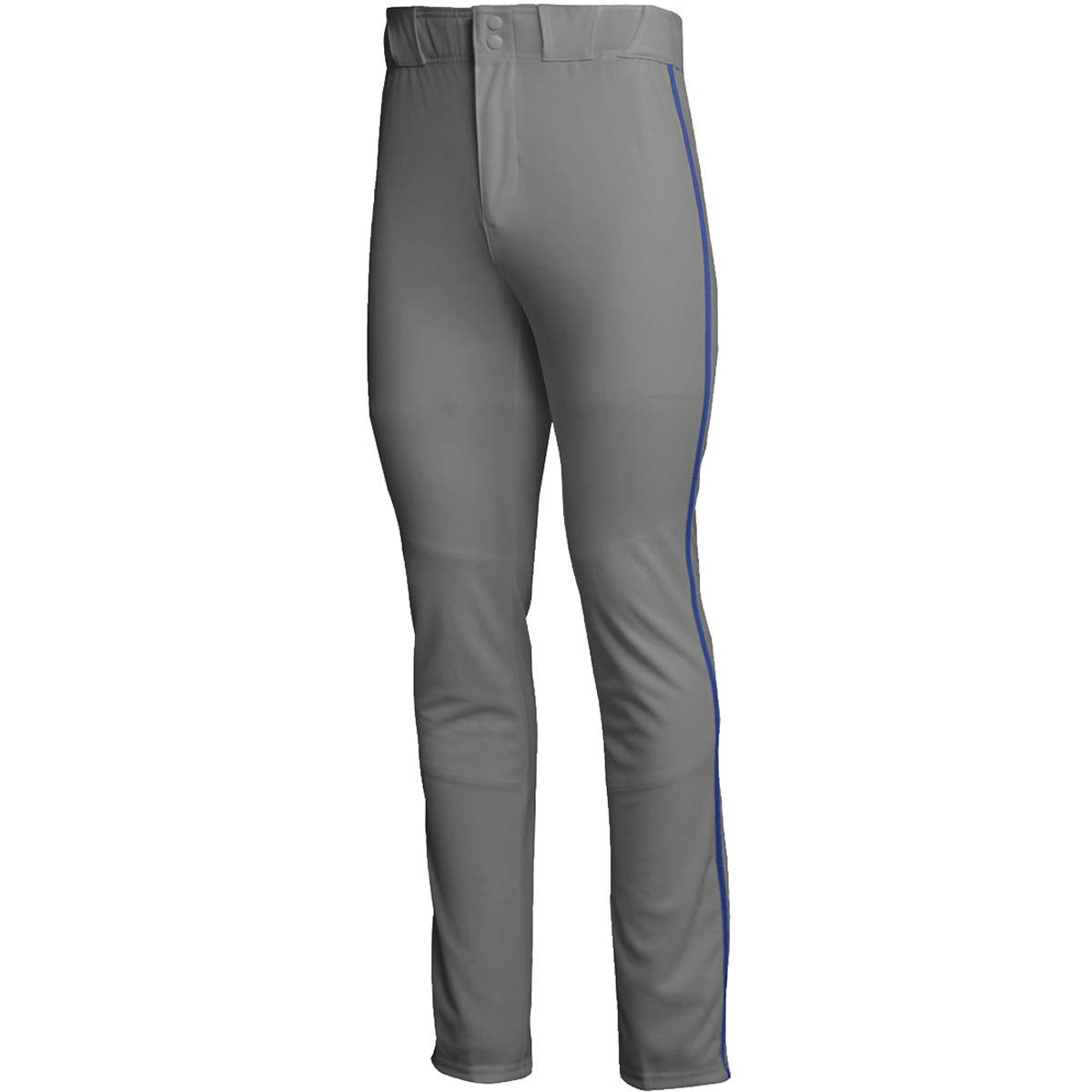 Adidas Icon Pro Piped Open Hemmed Baseball Pants LG Gray | Navy ...