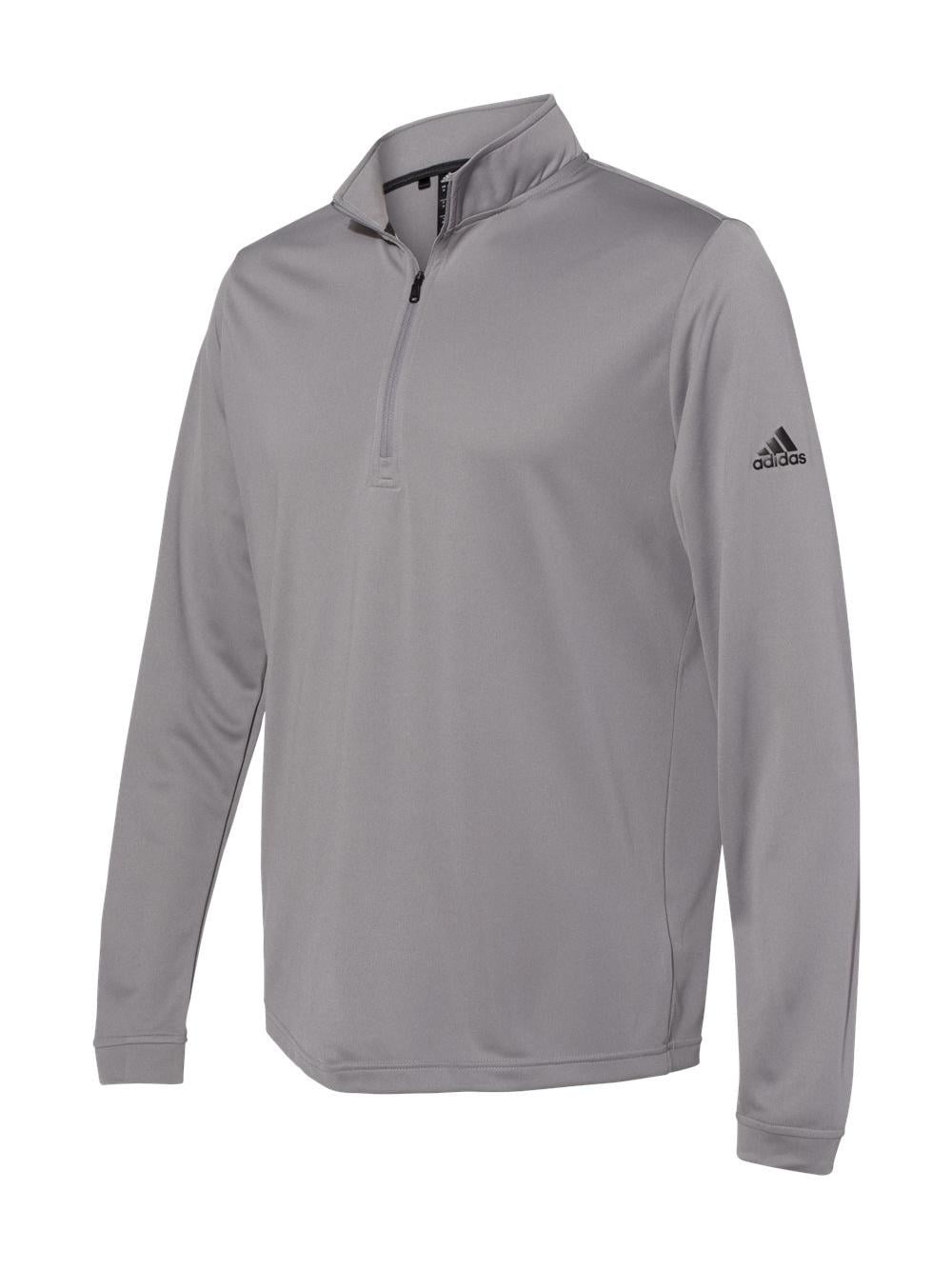 Adidas - Lightweight Quarter-Zip Pullover - A401 - Grey Three - Size ...