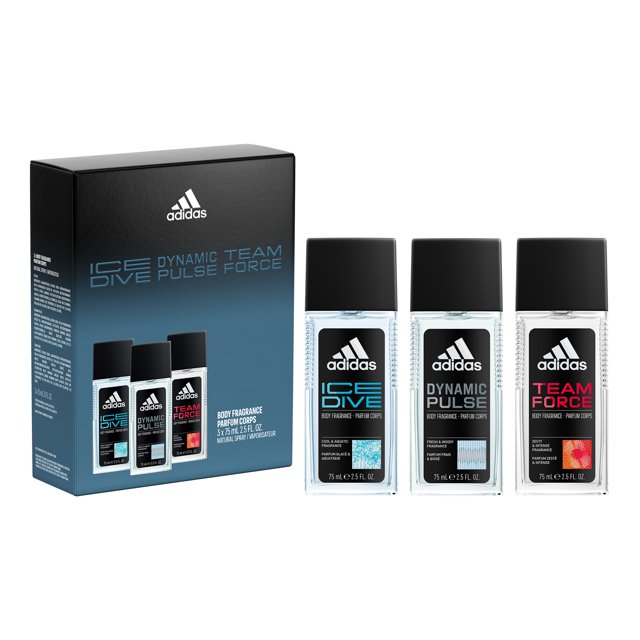 Adidas Men's 3-Pc. Body Fragrance Holiday Gift Set - Walmart.com