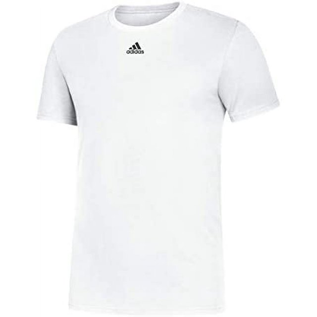 Adidas Men's Amplifier Short SXleeve T-Shirt EK0172 White XL - Walmart.com