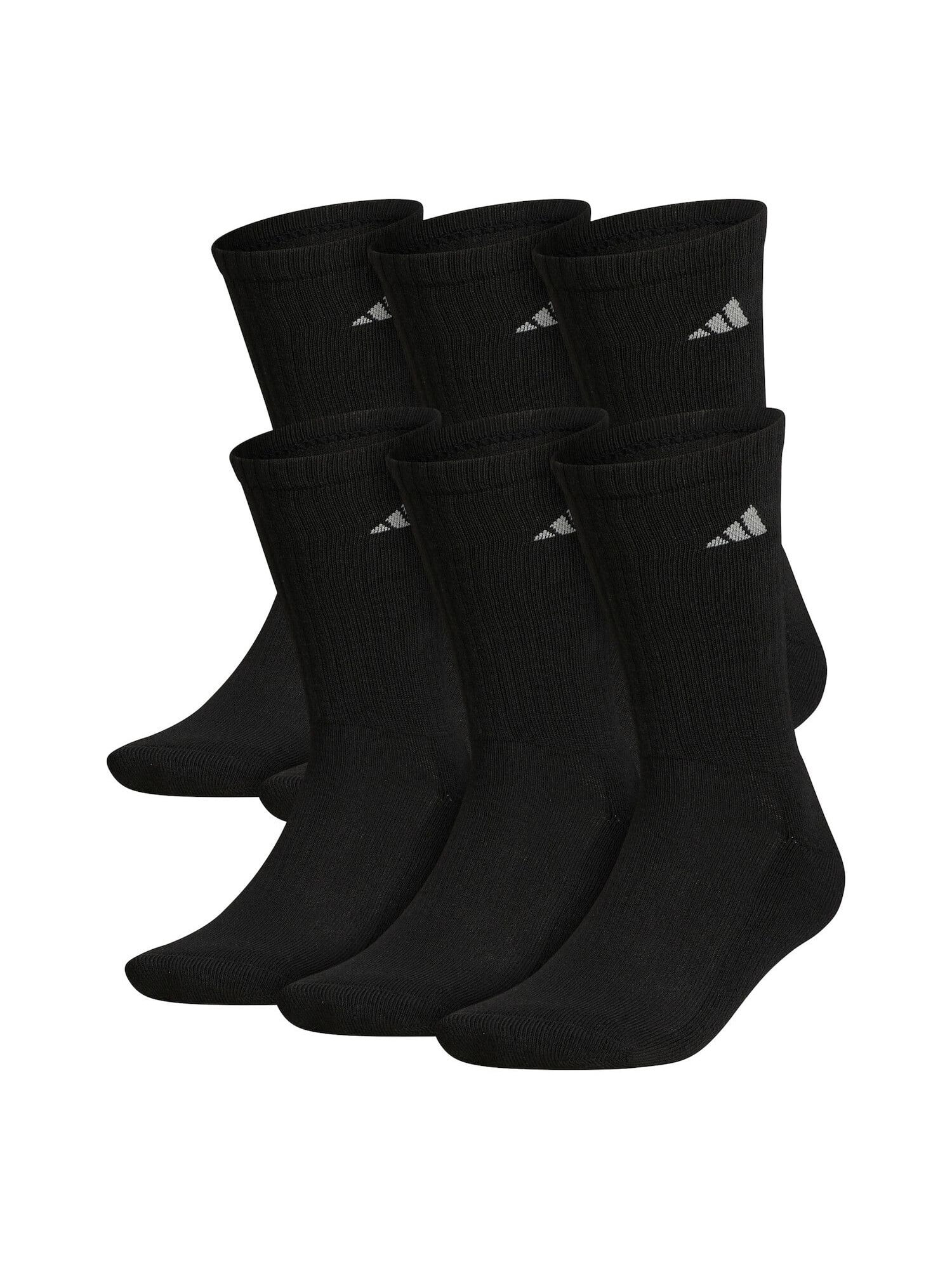 adidas Men's Athletic Cushioned Crew Socks 6-Pair XL - Walmart.com