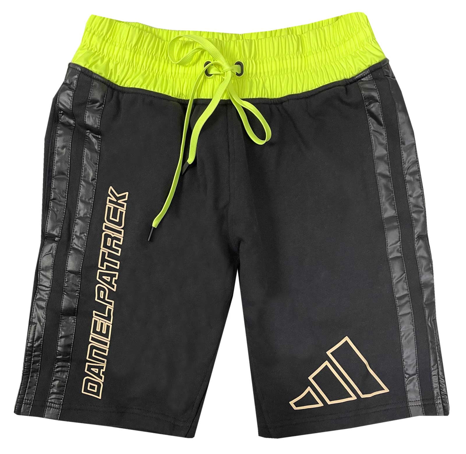 Adidas Men's Daniel Patrick & James Harden Shorts - Black/Solar Yellow ...