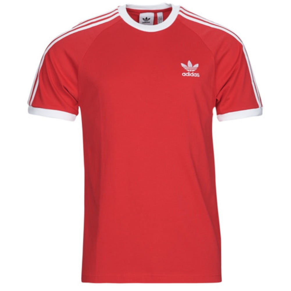 Adidas Men's Original Short Slv 3 Stripe Essential California T-Shirt ...
