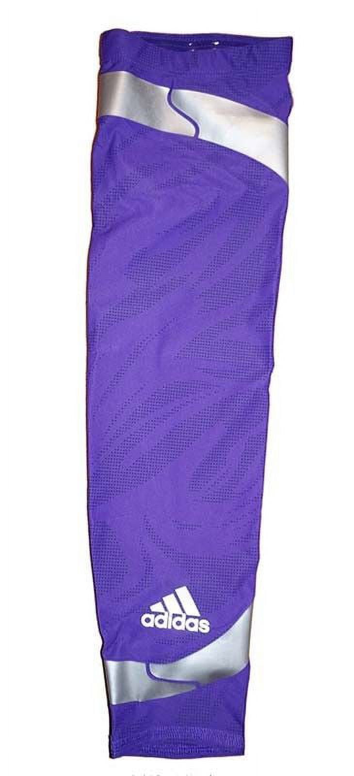 Adidas Men's Techfit Powerweb GFX Compression Arm Elbow Sleeve - Purple ...