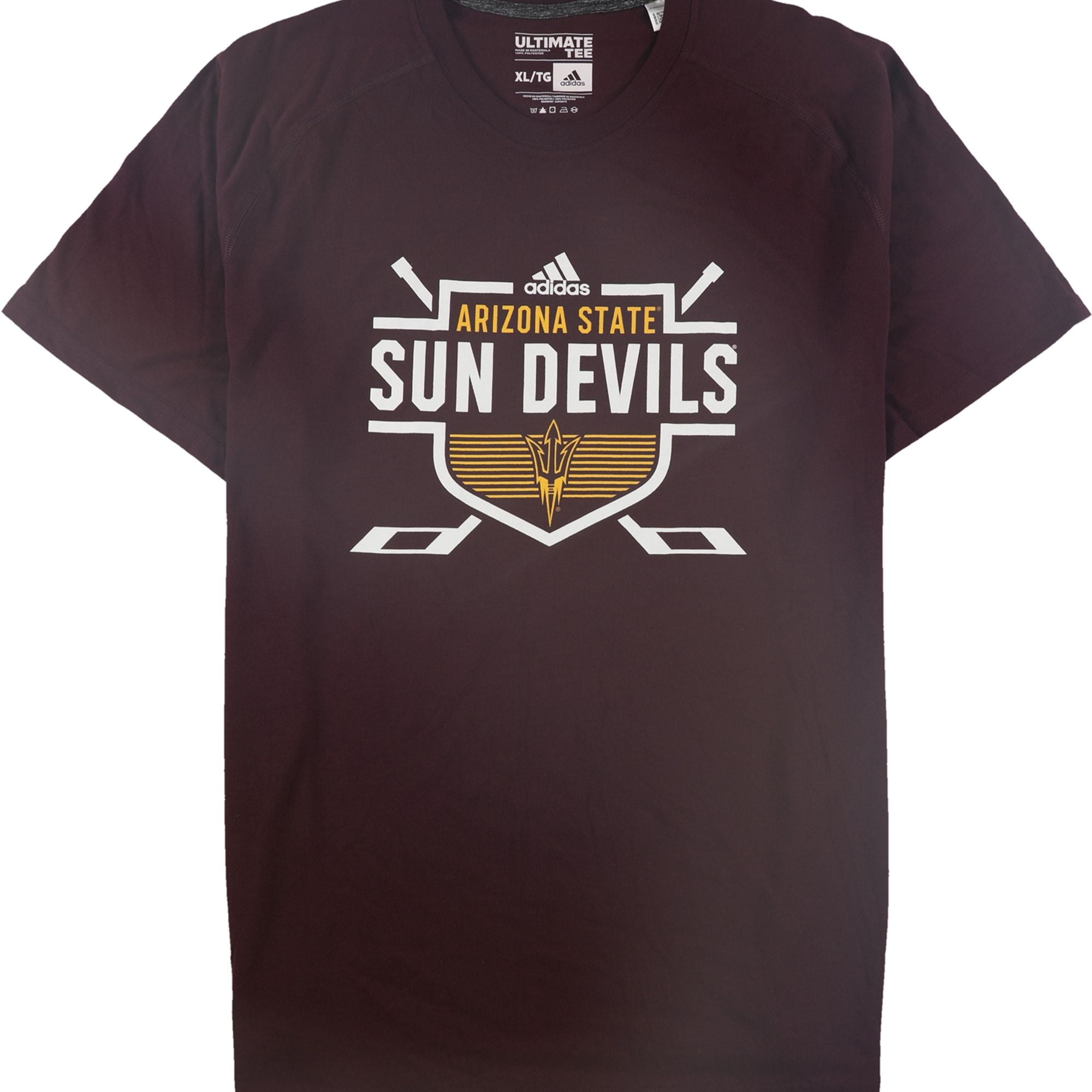 Adidas Mens Arizona State Graphic T-Shirt, Red, Medium - Walmart.com