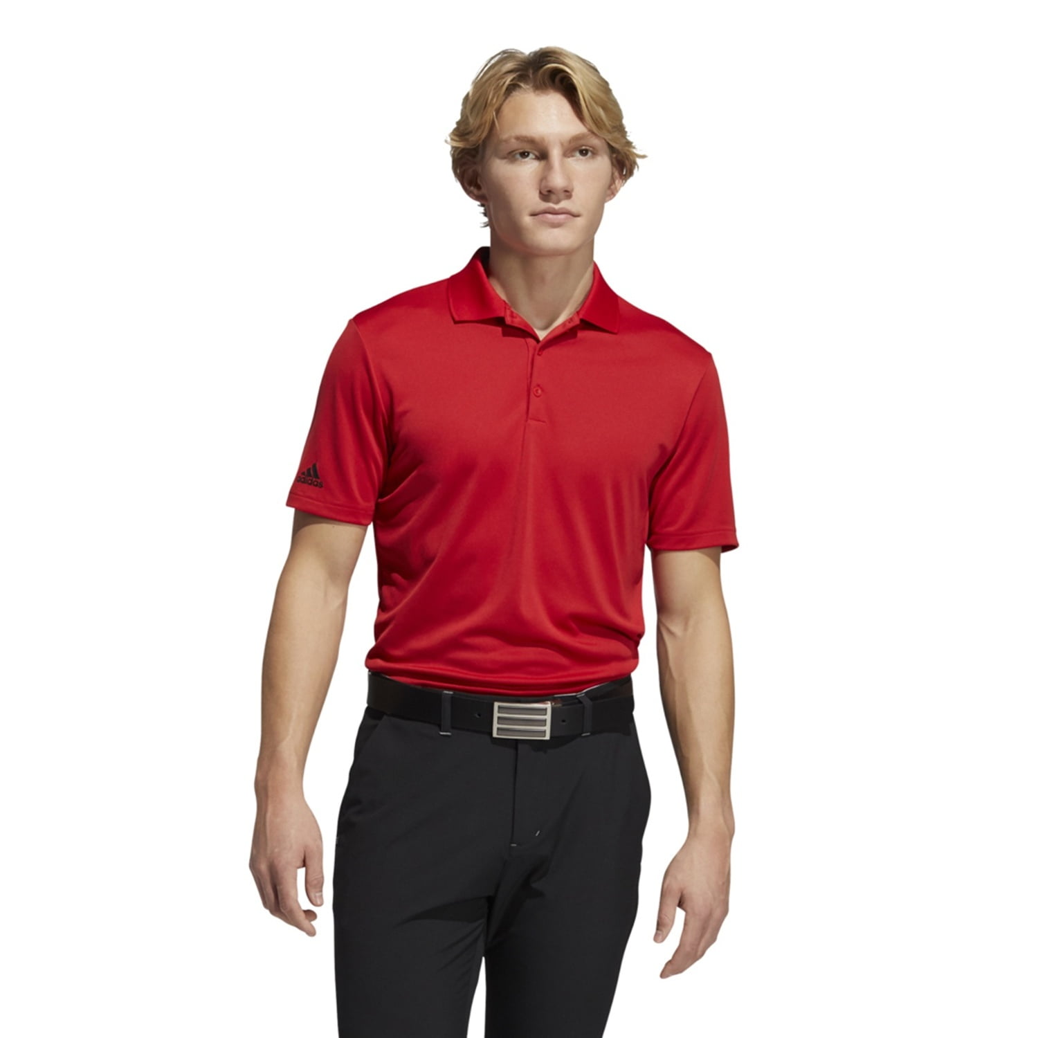 Adidas Mens Performance Polo Shirt - Walmart.com