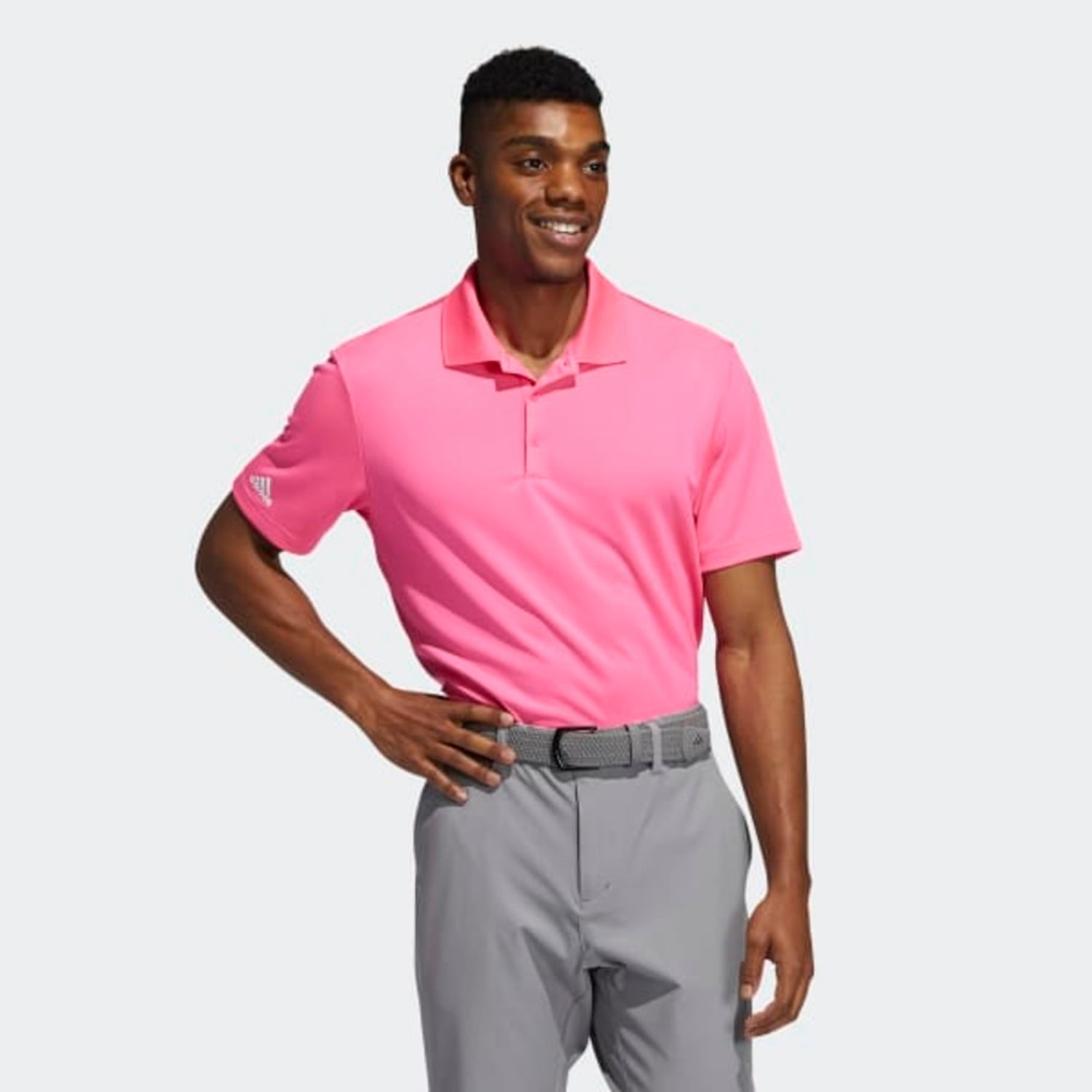 Adidas Mens Performance Polo Shirt - Walmart.com