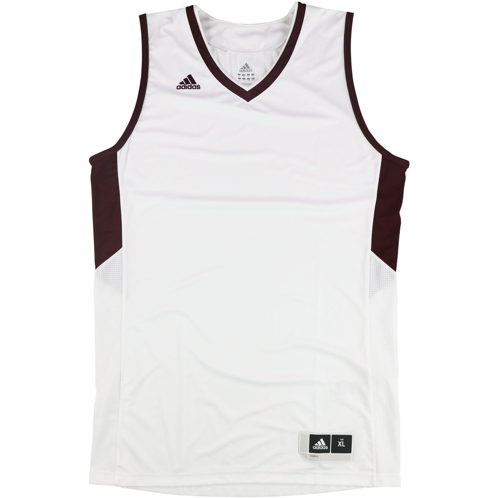 Adidas Mens Two-Tone Jersey, White, Small - Walmart.com