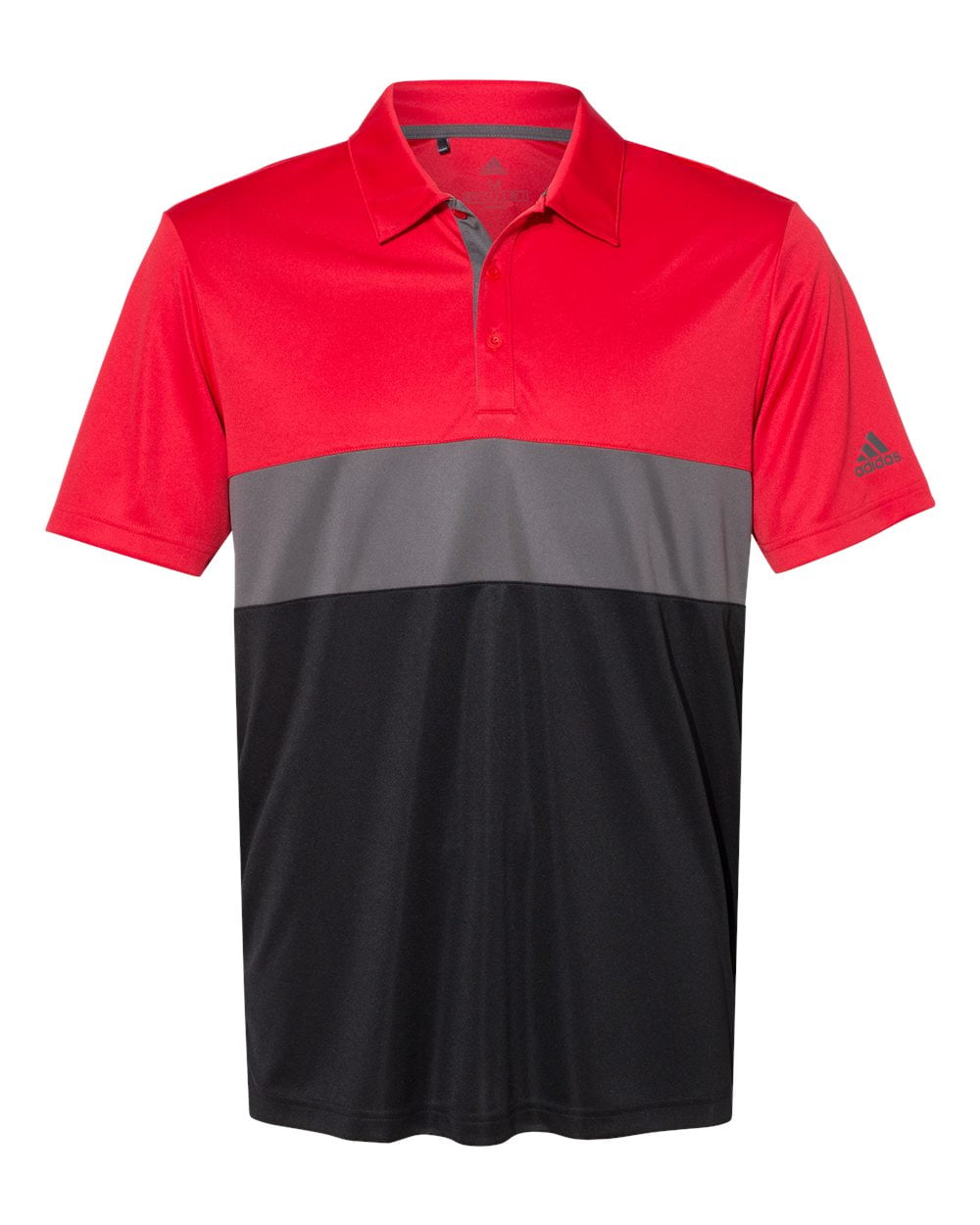 Adidas - Merch Block Sport Shirt - Color - Collegiate Red/ Grey Five ...