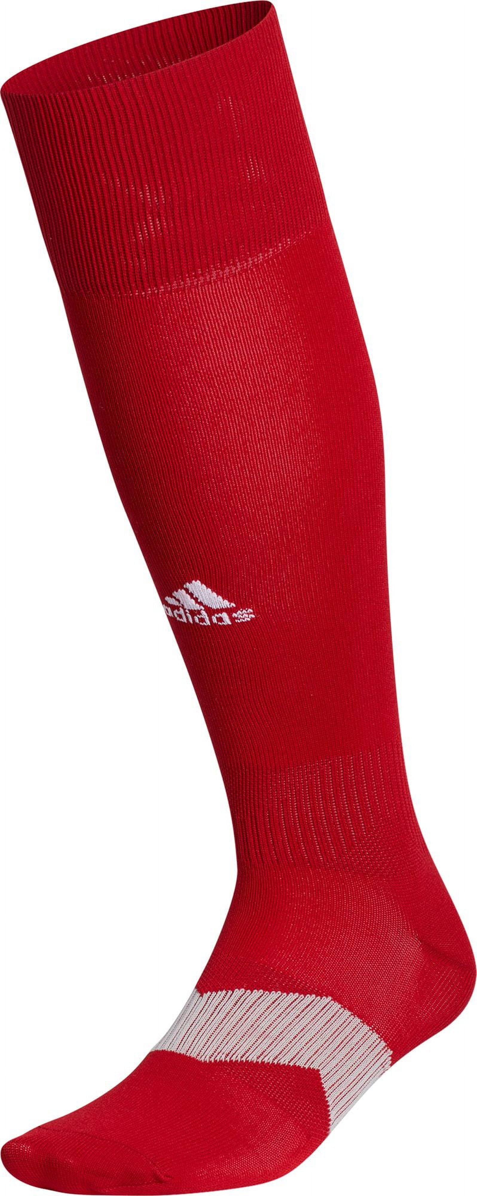 Adidas Metro Soccer Socks Pair Red - Walmart.com