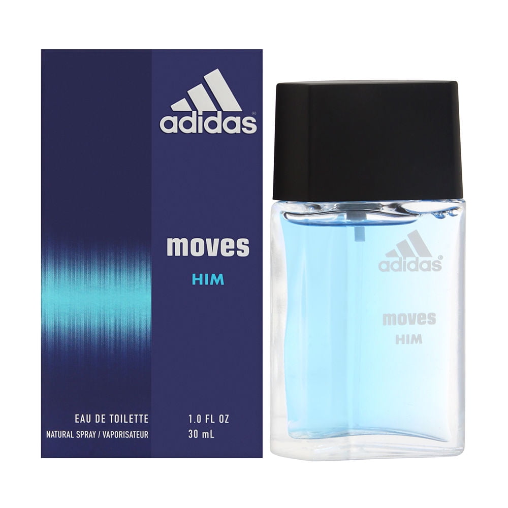 Adidas Moves by Coty for Men 1.0 oz Eau de Toilette Spray Multi-Pack of ...