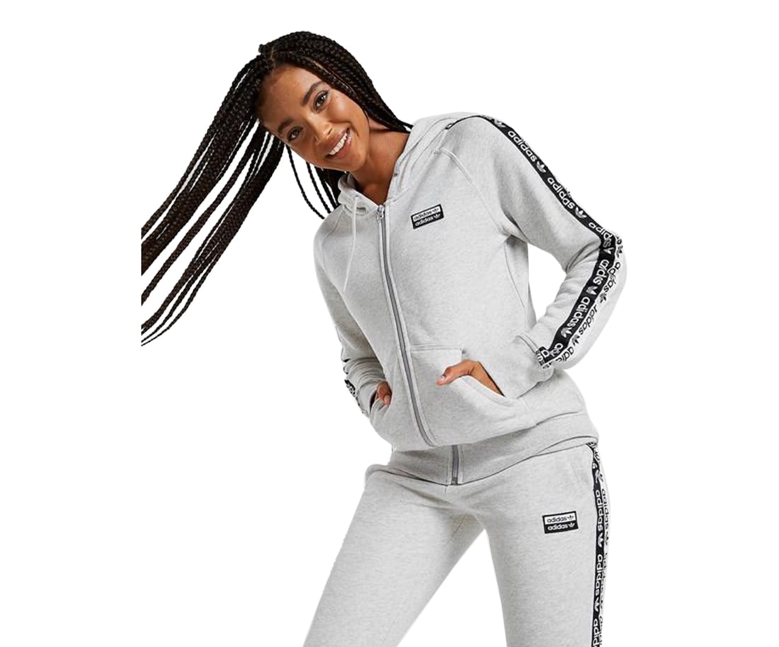 Adidas Originals Full Zip Hood Womens Active Hoodies Size Xs, Color ...