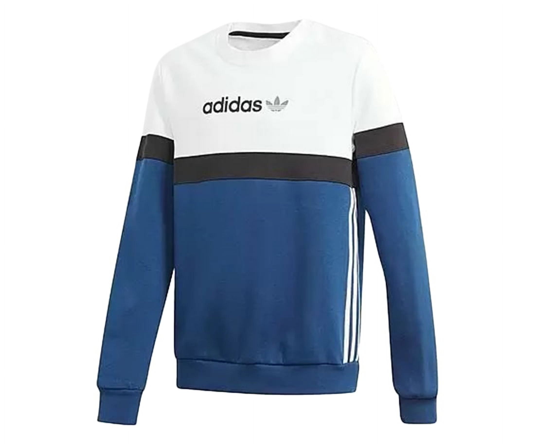 Adidas Originals Itasca Fleece Crewneck Boys Active Sweaters Size S ...