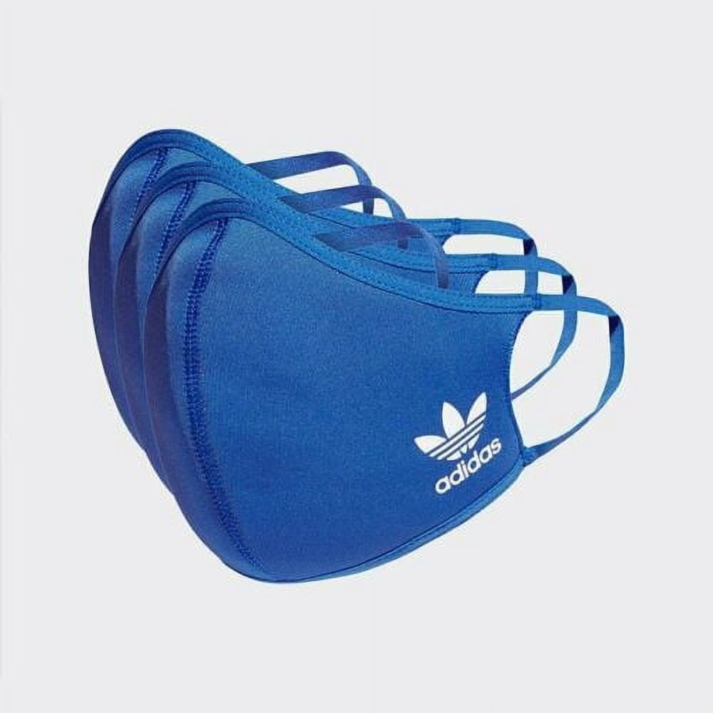 Adidas Originals Unisex Face Covers Facemasks 3-Pack, Blue Bird, Size S ...