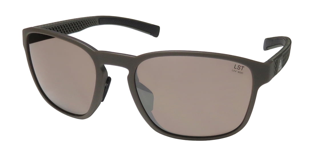 Adidas Protean 3D_X Fashion Sunglasses, Khaki Olive/LST Contrast Silver ...