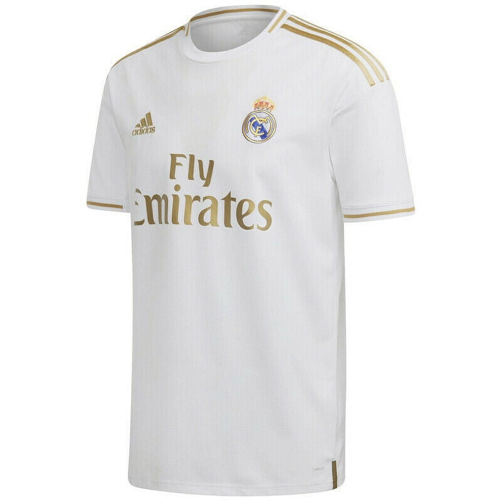 Adidas Real Madrid Official Home soccer Jersey 2019/20 - Walmart.com