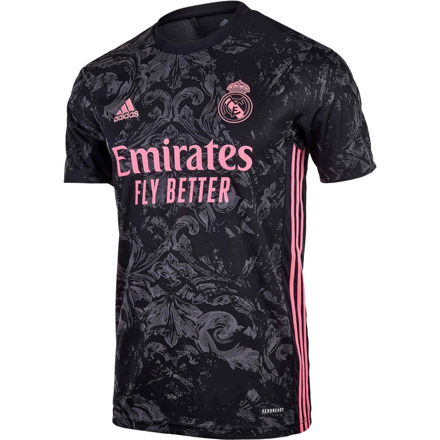 Adidas Real Madrid Official Third soccer Jersey 2020/21 - Walmart.com