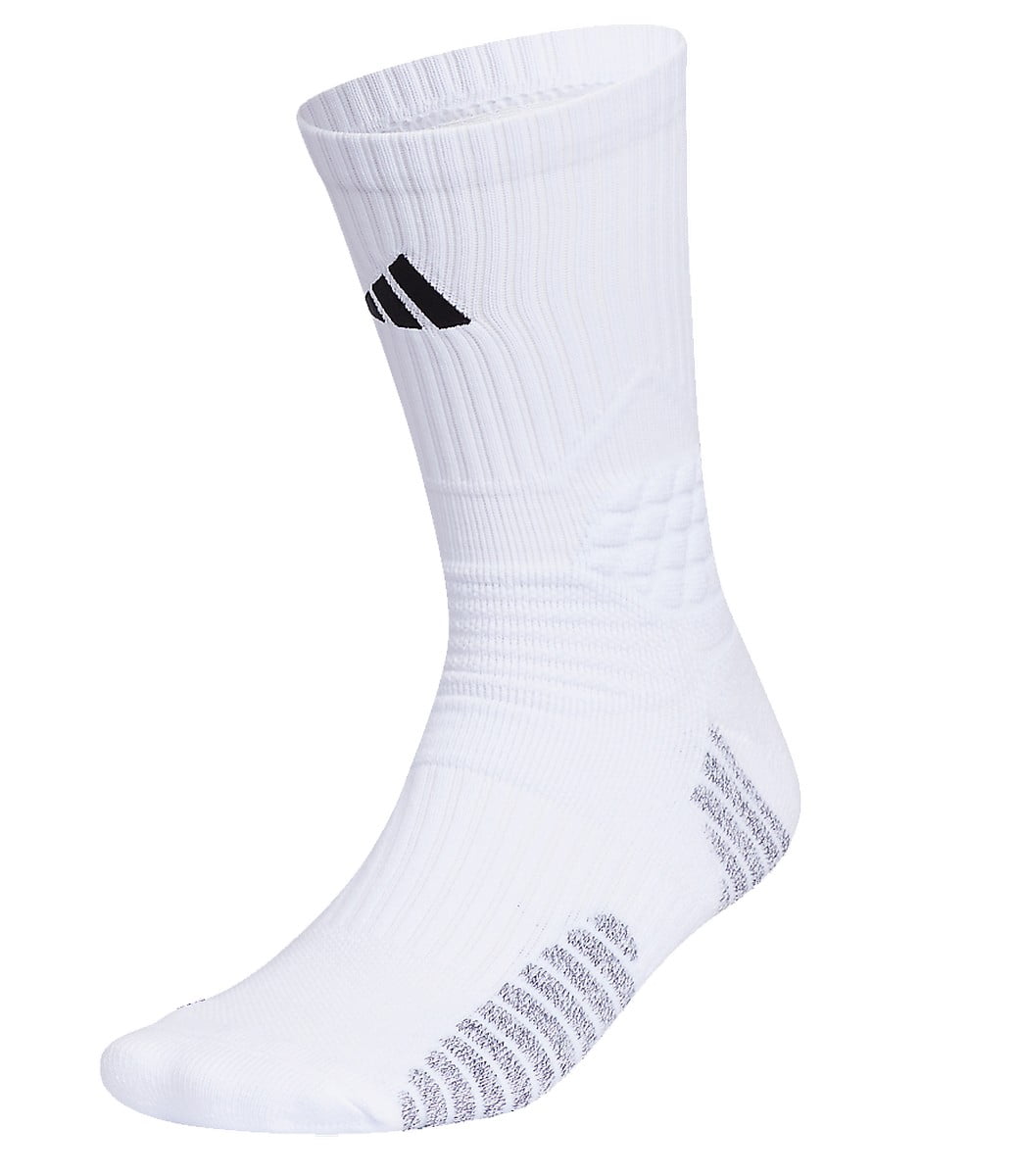 Adidas Select Max Cushioned Crew Socks L White - Walmart.com