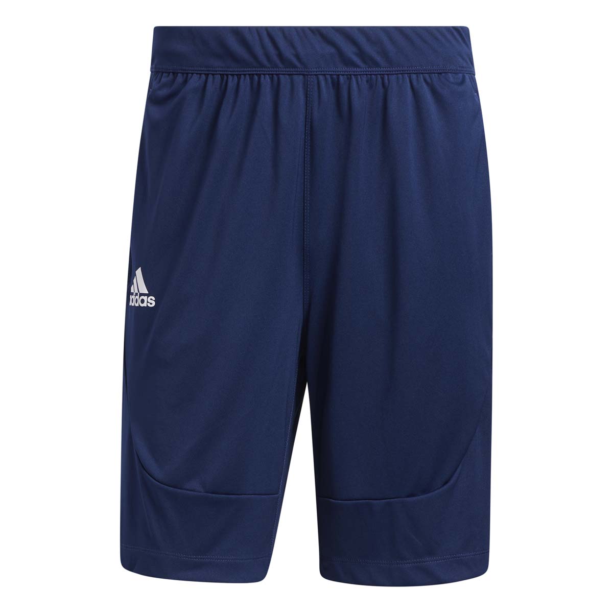 Adidas Sideline Knit Short w/Pocket MD Navy | White - Walmart.com