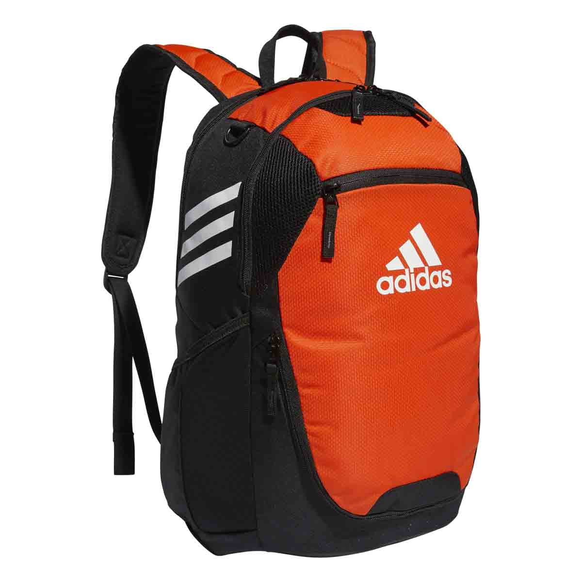 Adidas Stadium 3 Soccer Backpack with Mesh Water Bottle Pockets, Team ...