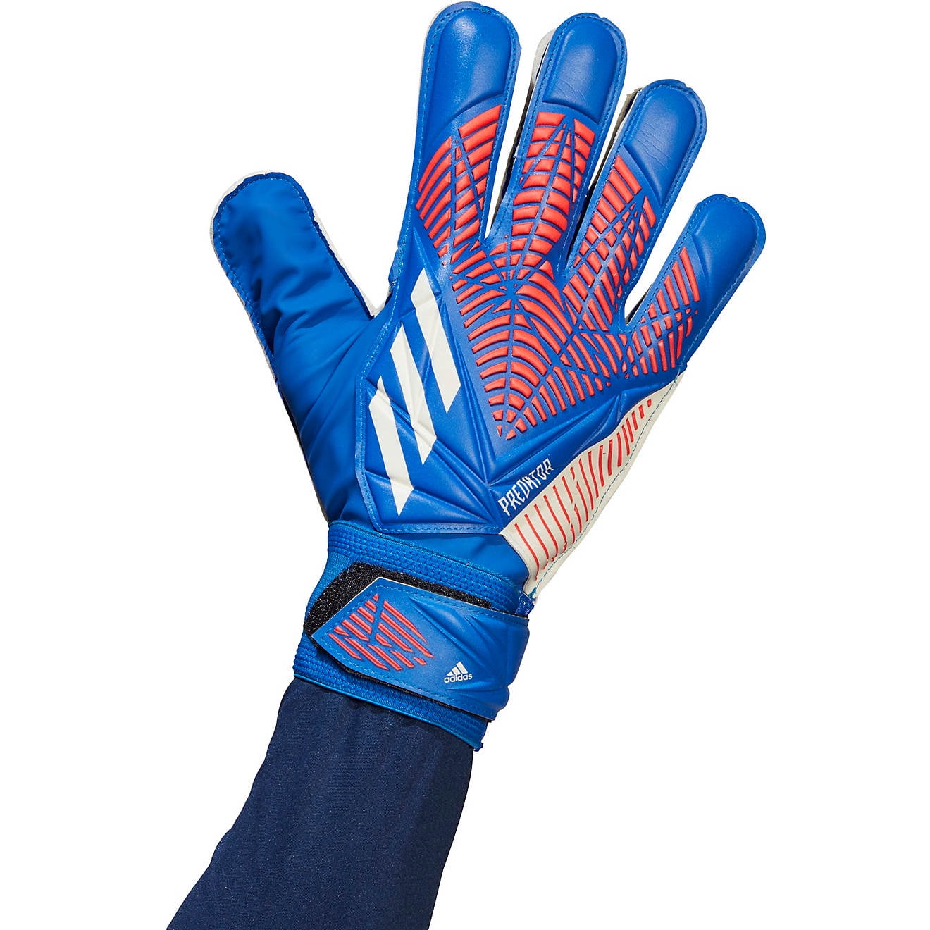 Adidas Unisex-Adult Training Predator Glove Hi-Res Blue/Turbo/White 9 ...