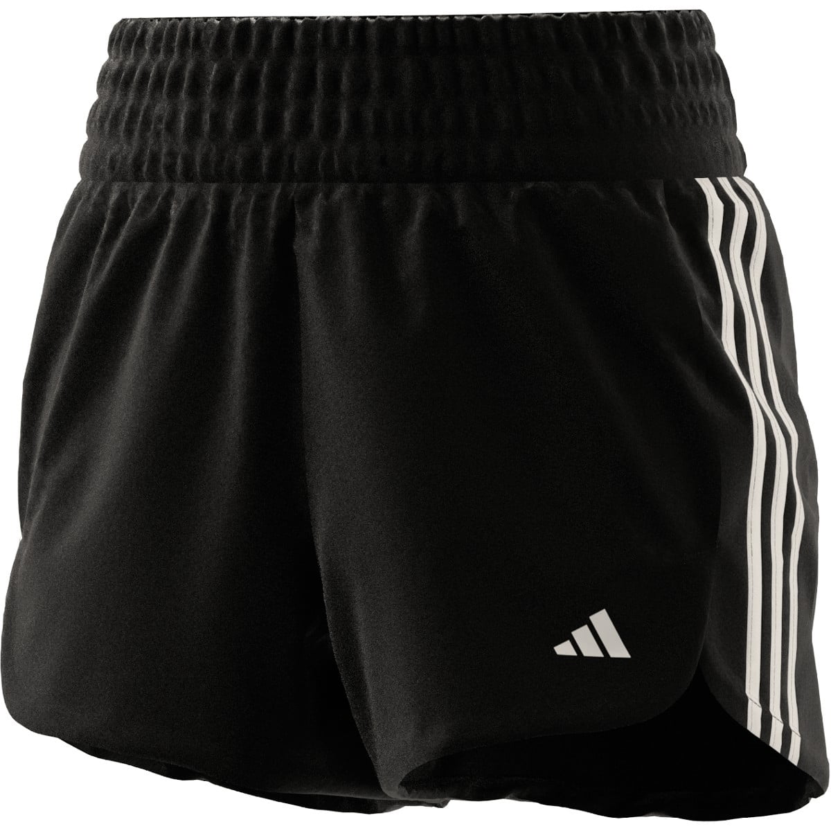 Adidas Women's Pacer Training 3-Stripe Woven High Rise Shorts SM 3 ...