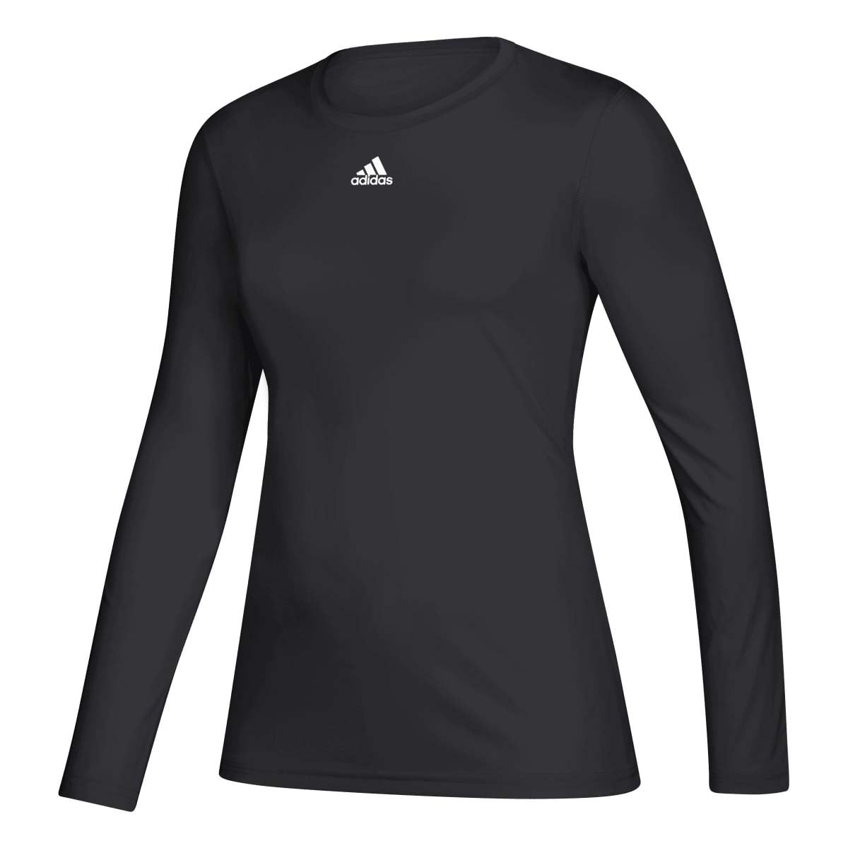Adidas Womens Creator Long Sleeve Black | White XL - Walmart.com