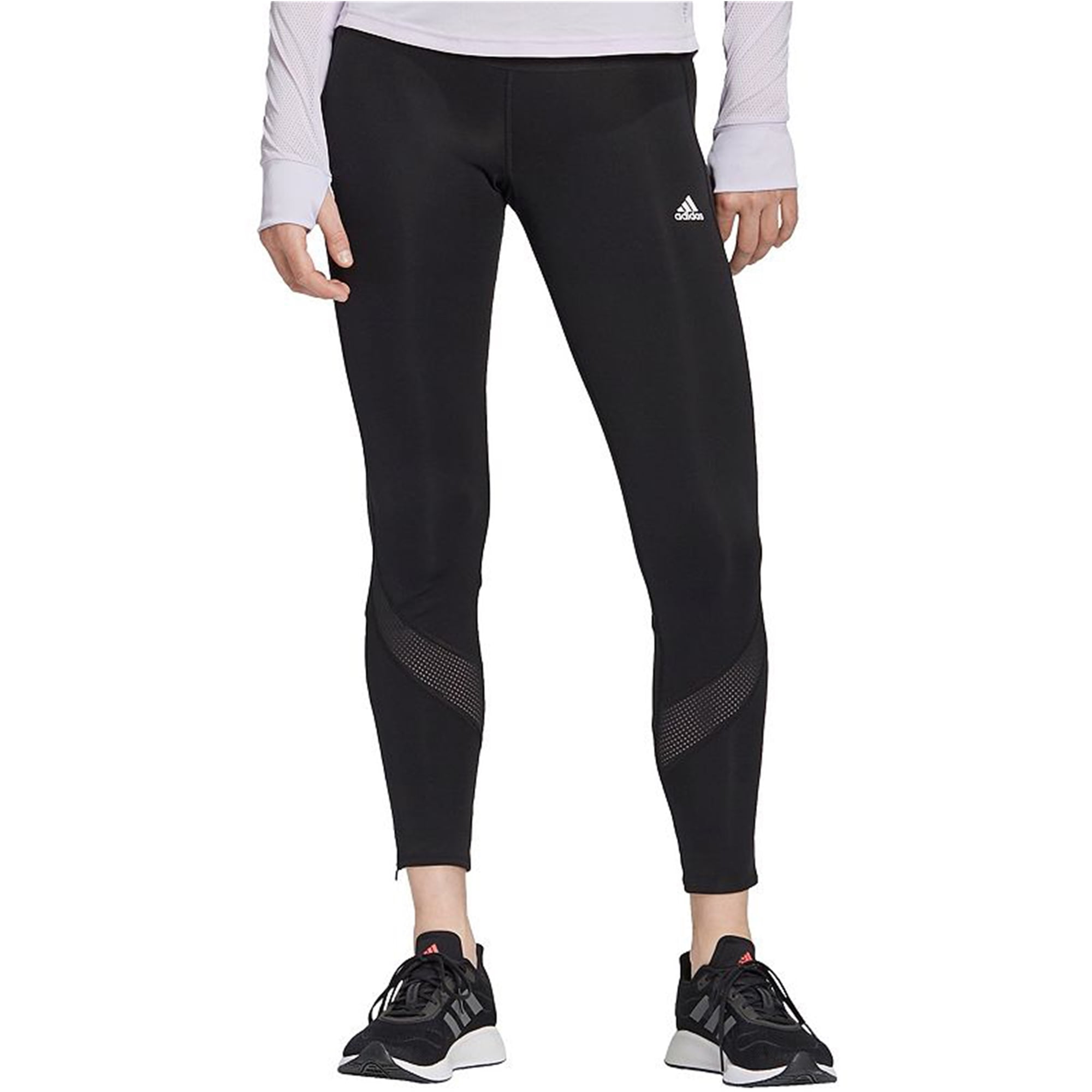 Adidas Womens Own The Run Training Tight Compression Athletic Pants ...