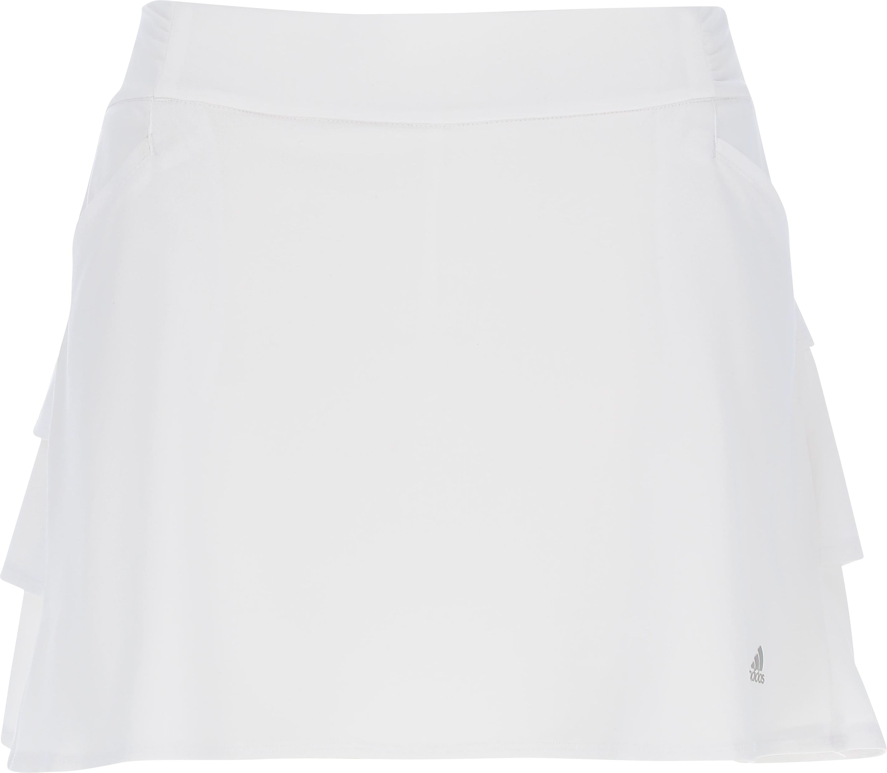 Adidas Youth Girls Ruffle White Skort Junior - Walmart.com
