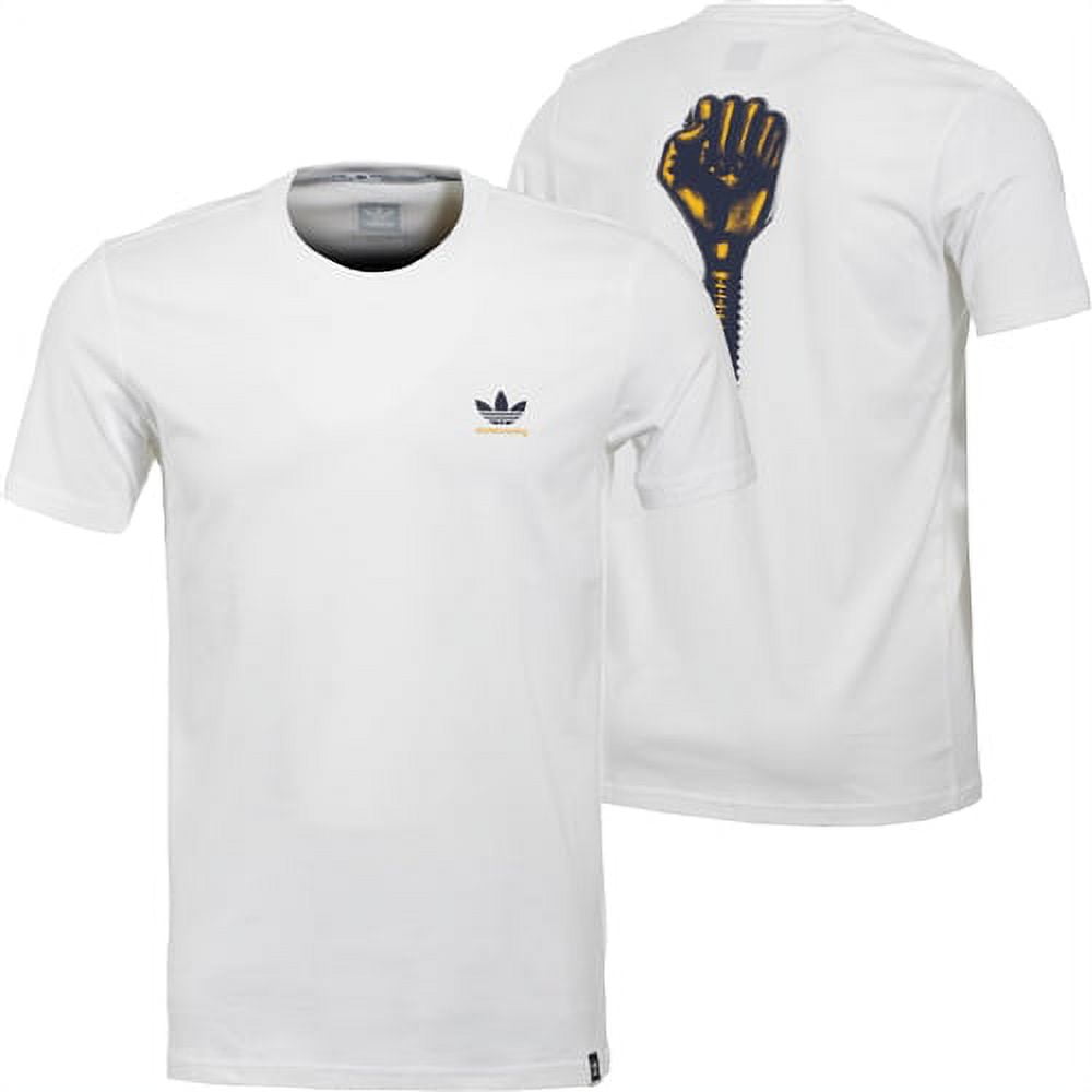 Adidas x Hardies SS Tshirt White Navy - Medium - Walmart.com