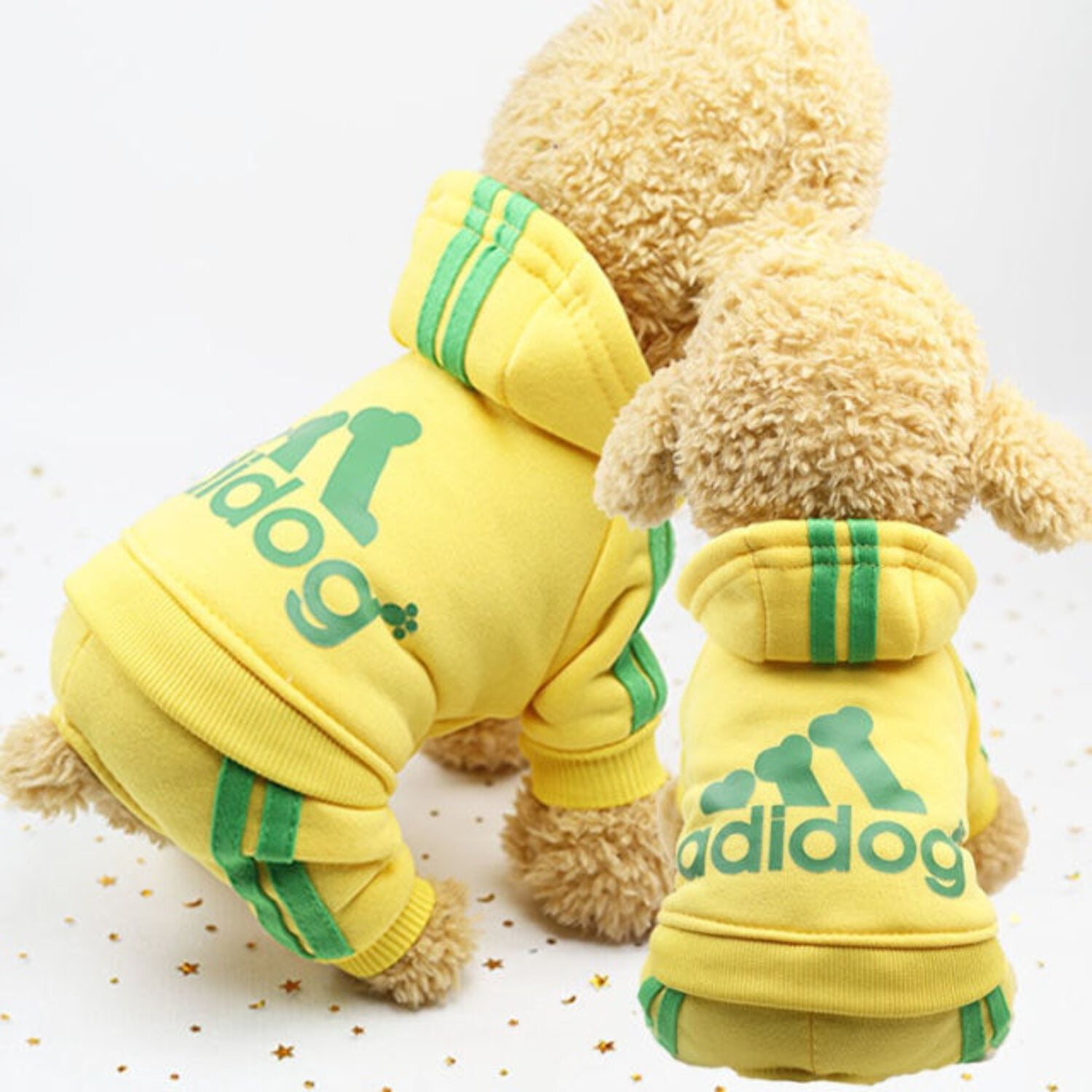 Adidog Hoodie | Small to Medium Dogs - Walmart.com