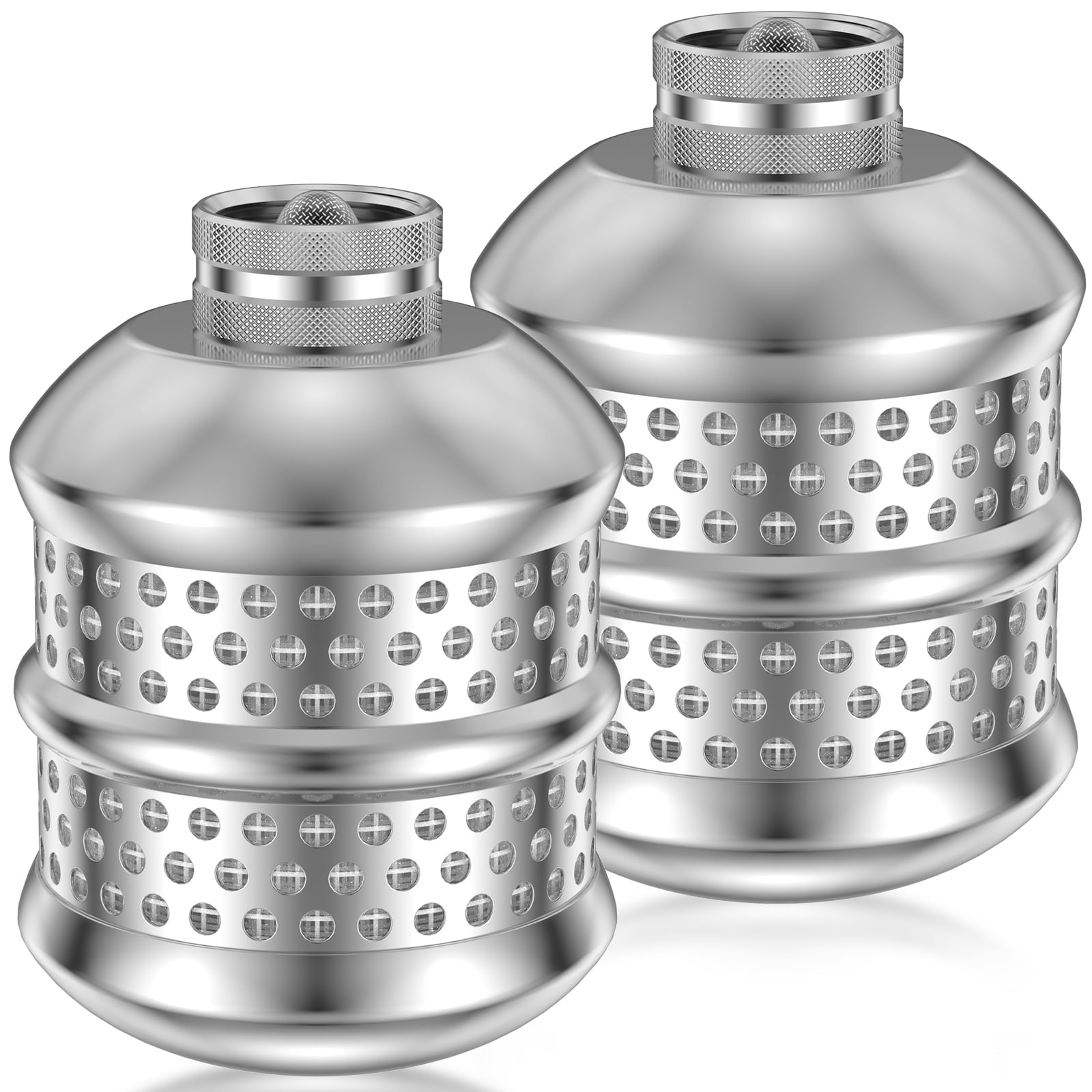 Adifare 1/2Pcs Bubbler Sprinkler Heads 3/4-15NH Thread Aluminum Alloy ...