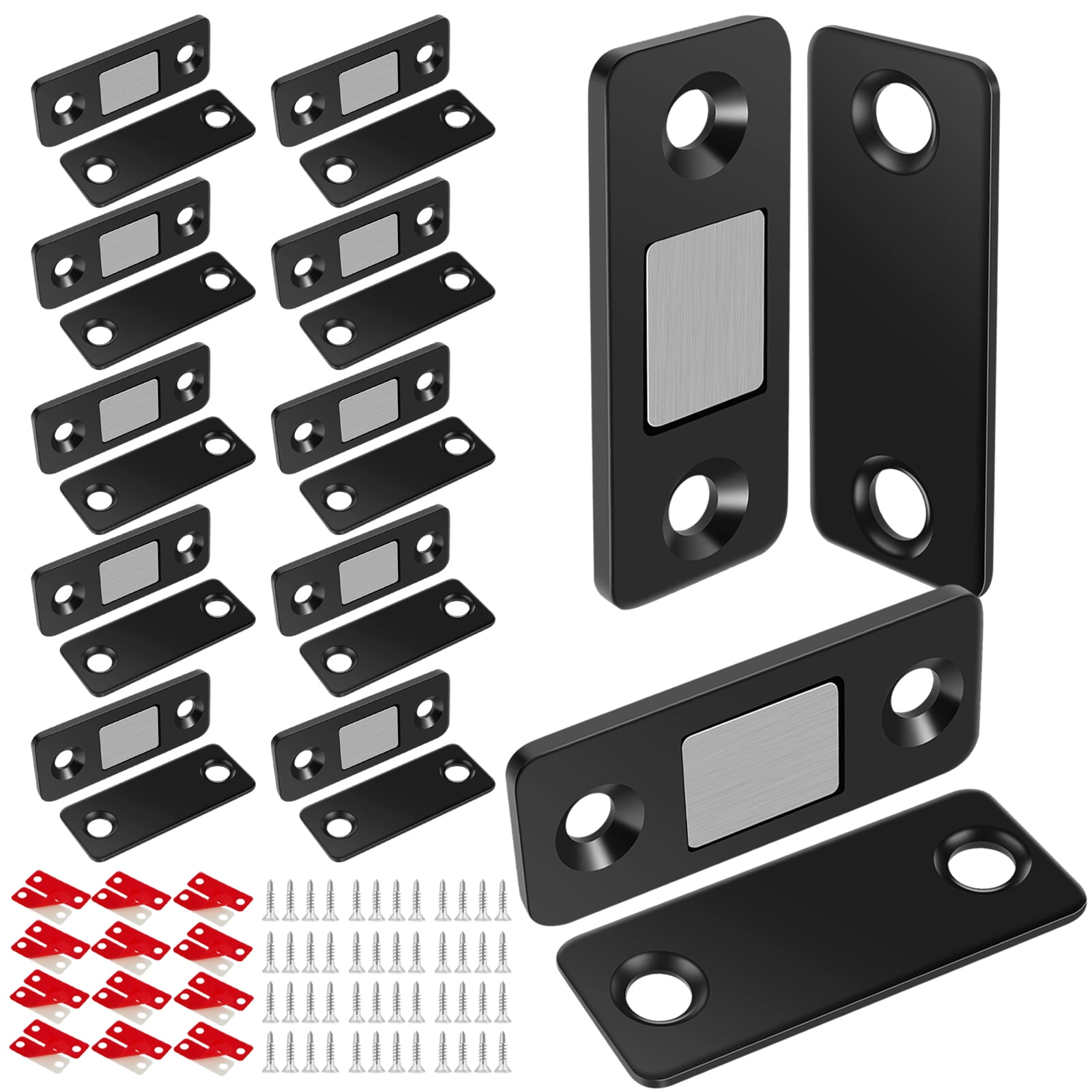 Adifare 12Pcs Magnetic Door Catch Stainless Steel Strong Magnetic Door ...