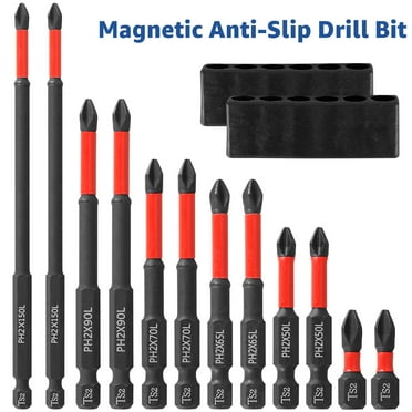 RuiJiao High Magnetic Screwdriver Drill Bit Set, Magnetic Durability ...