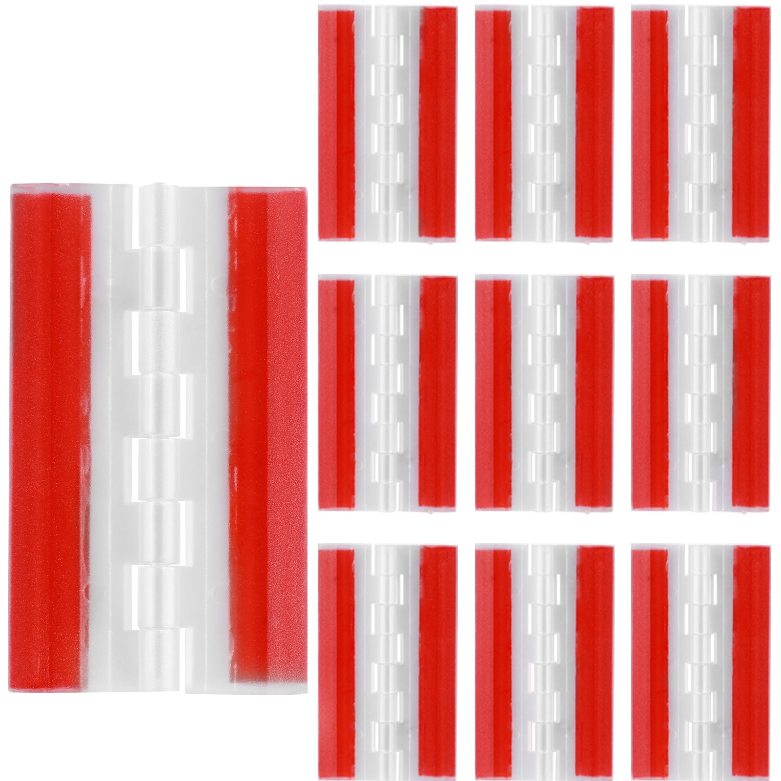 Adifare 20/10PCS Acrylic Hinge Foldable Mini Self-Adhesive Small ...