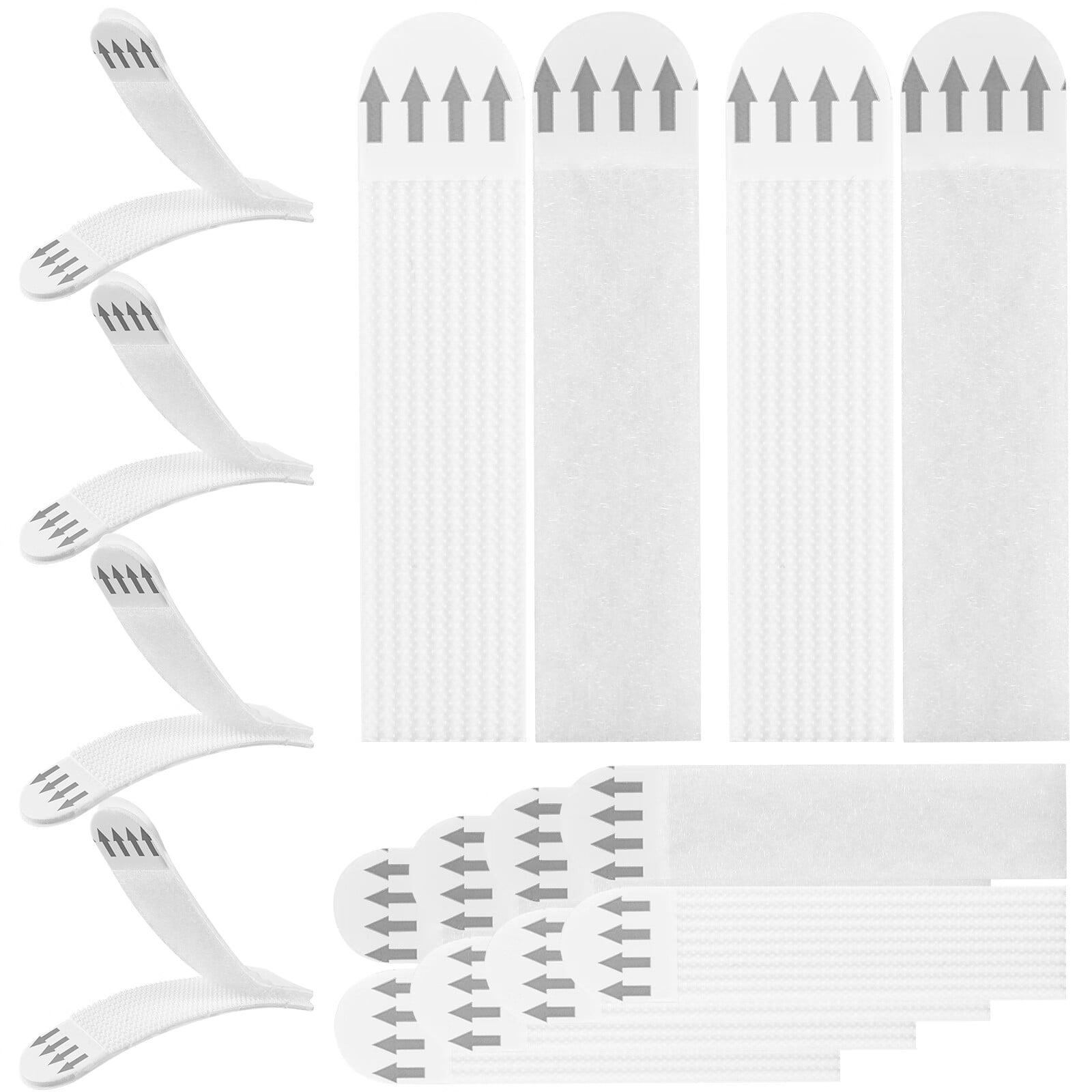 Adifare 20Pair Picture Hanging Strip Removable Wall Sticky Picture ...