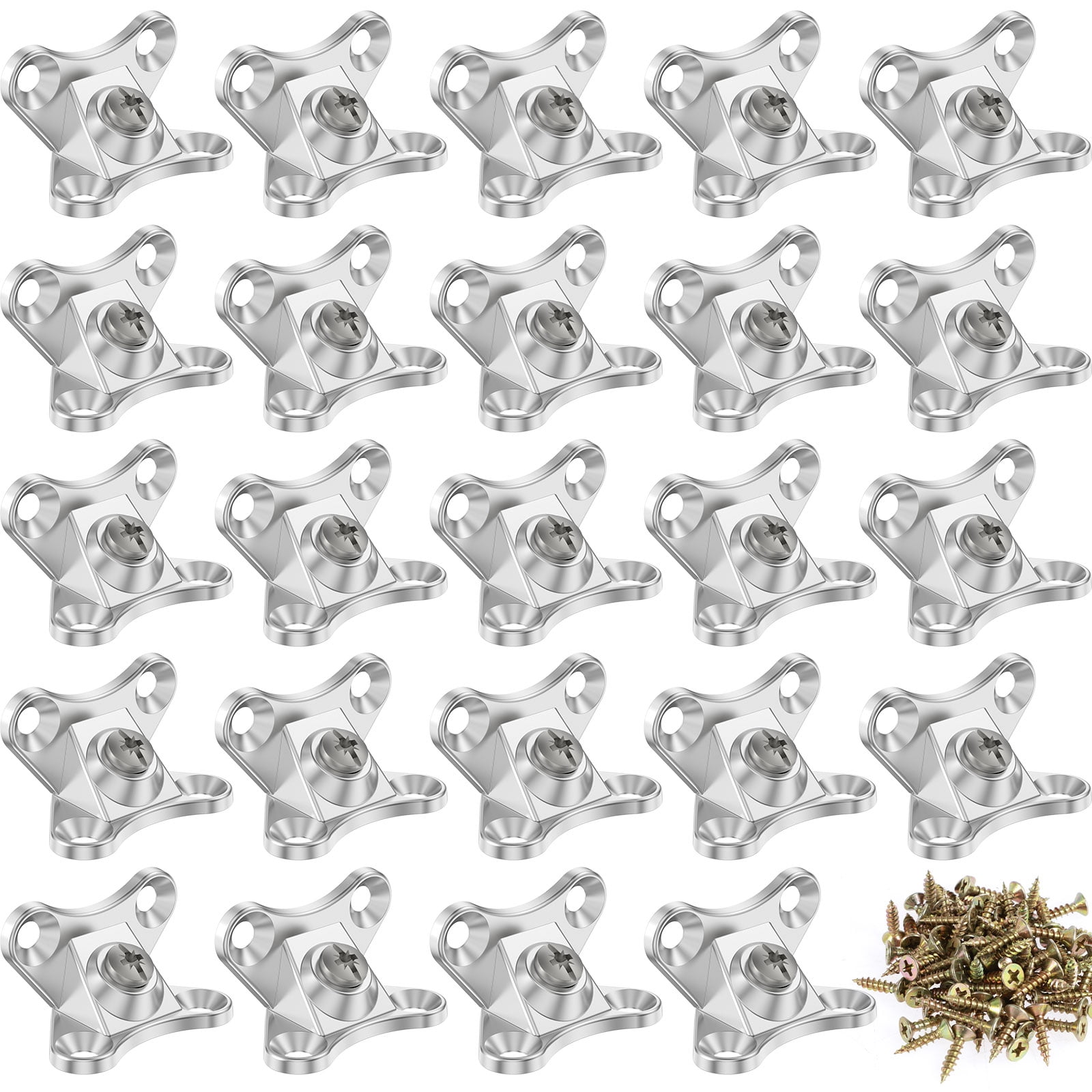 Adifare 24Pcs Butterfly Corner Bracket Detachable Butterfly Corner ...