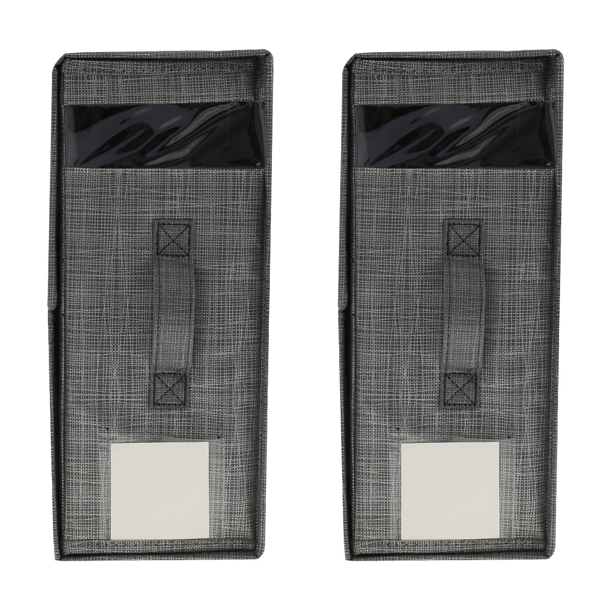 Adifare 2Pcs Bed Sheet Organizer Foldable Bed Sheet Storage Bins with ...