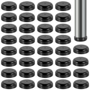 Uxcell Nail on Furniture Glides, 50 Pack 17.5mm Plastic Furniture Feet ...