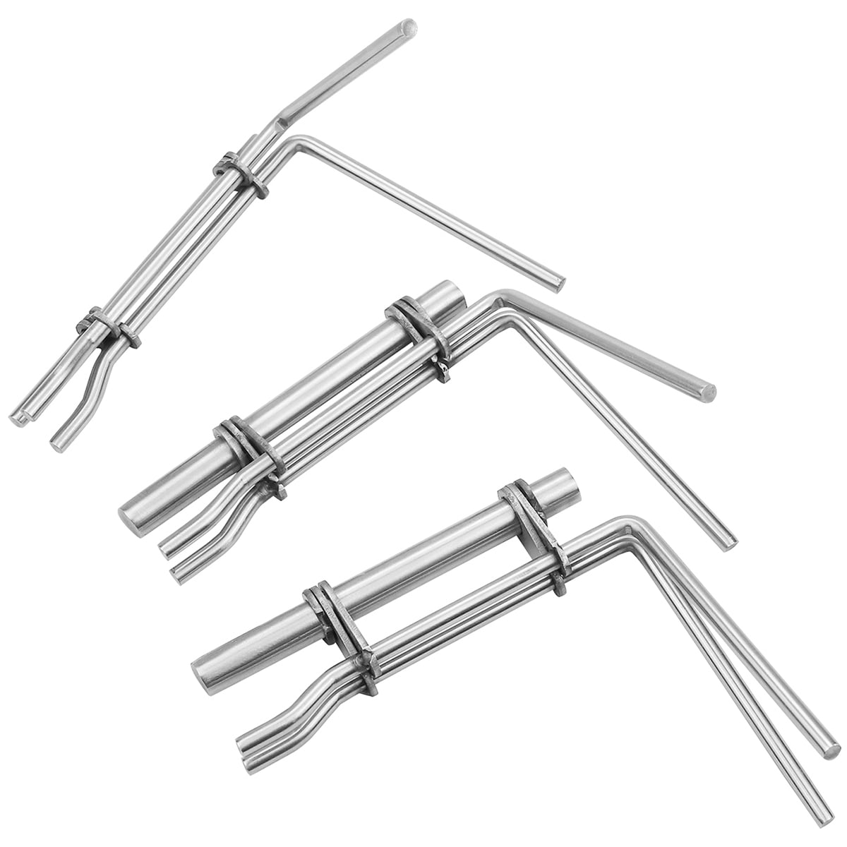 Adifare 3Pcs Hydraulic Cylinder Piston Rod Seal U-Cup Installation Tool Kit Seal Twistors ...