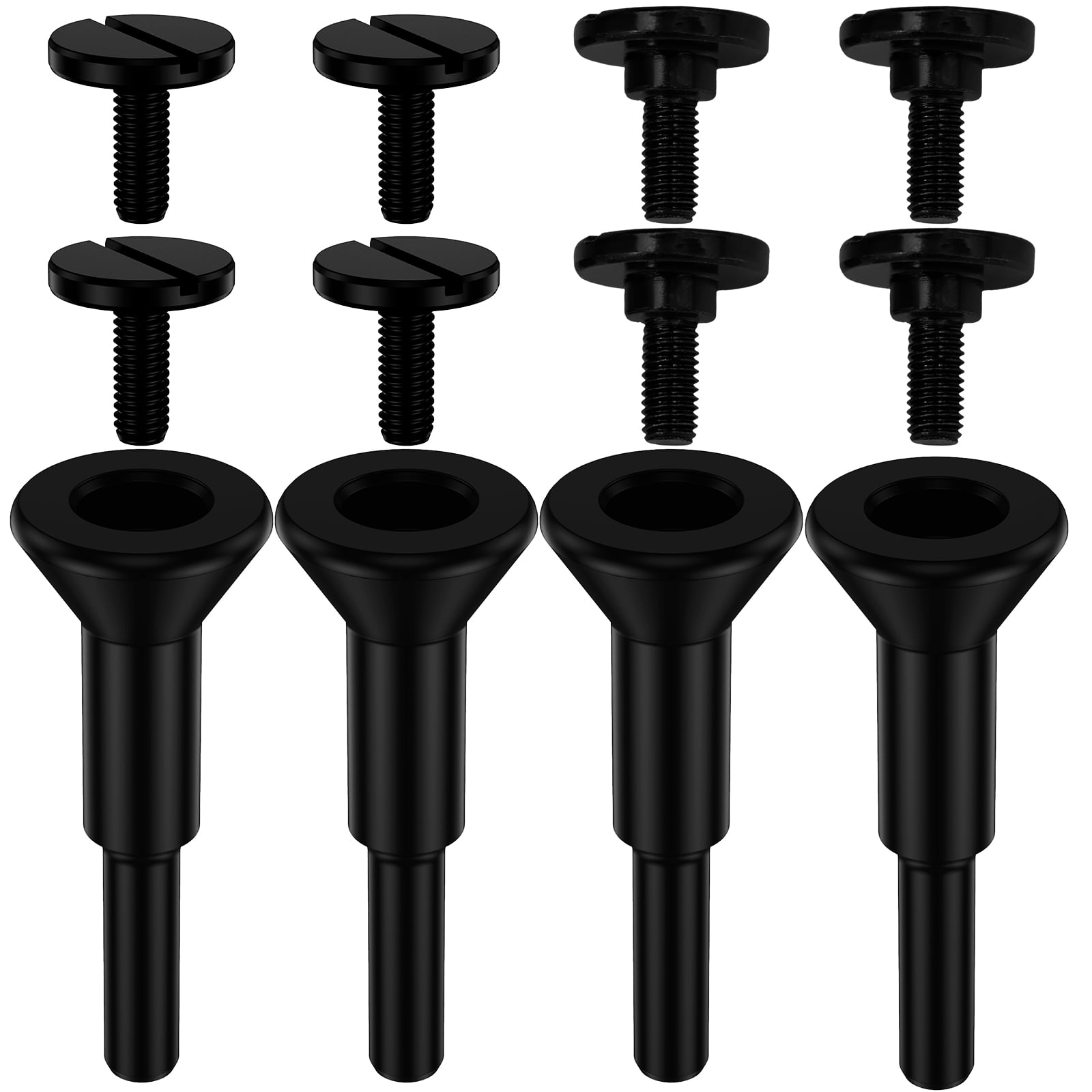 Adifare 4Pcs Mounting Mandrels,Cut-Off Wheel Mounting Mandrel 1/4inch ...