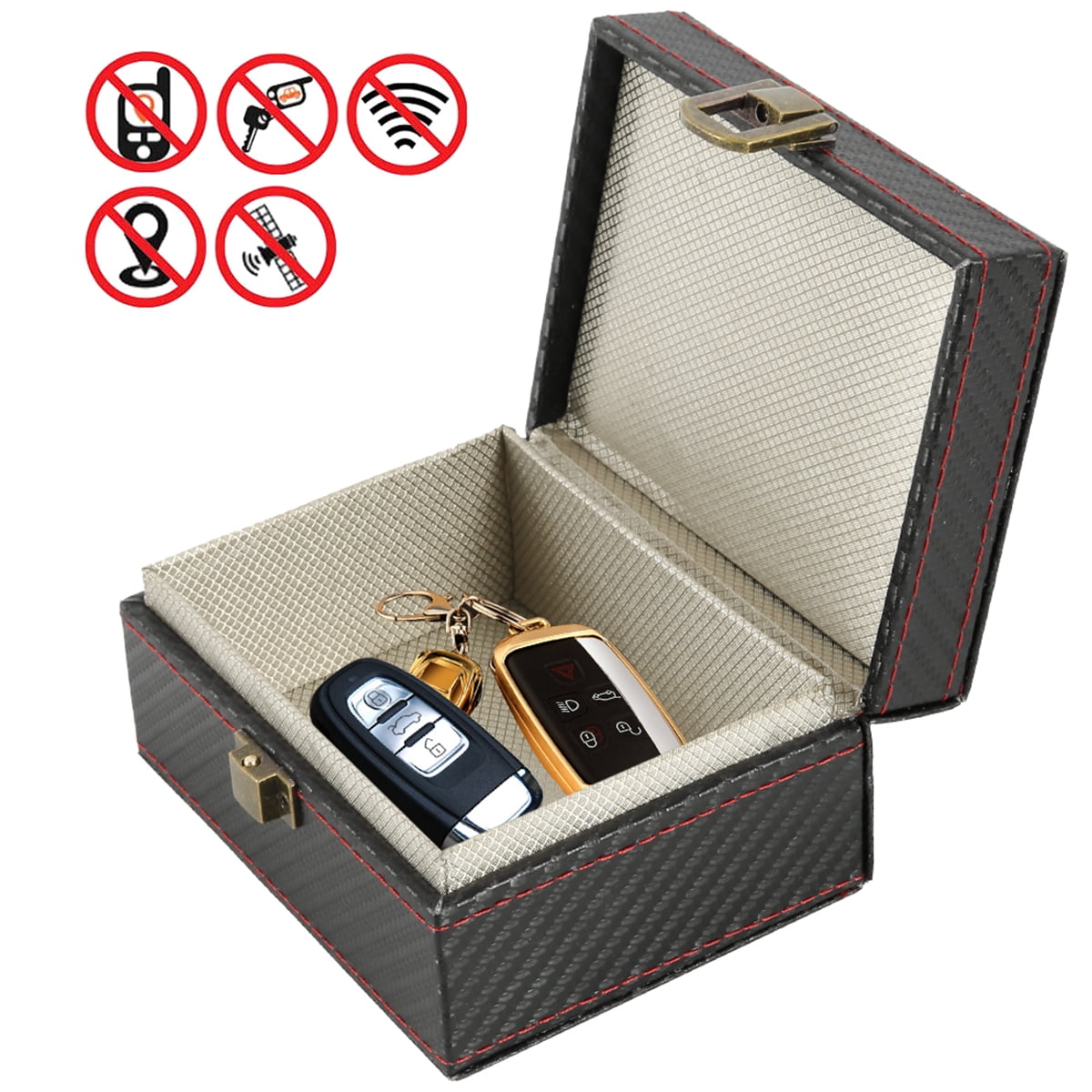 Adifare Car Key Blocker Faraday Box Car Key Signal Blocking Cage 11.6 x ...