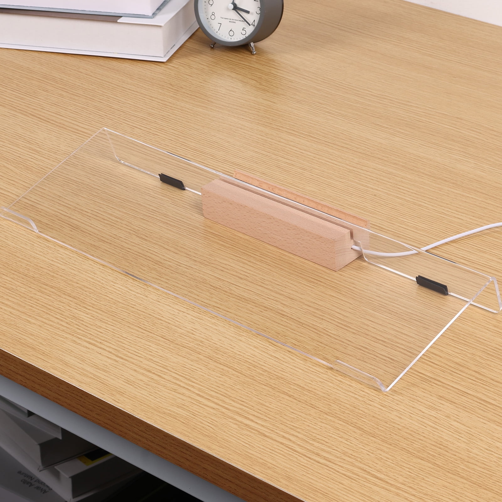 Adifare Computer Keyboard Stand Clear Acrylic Keyboard Riser for Desk ...